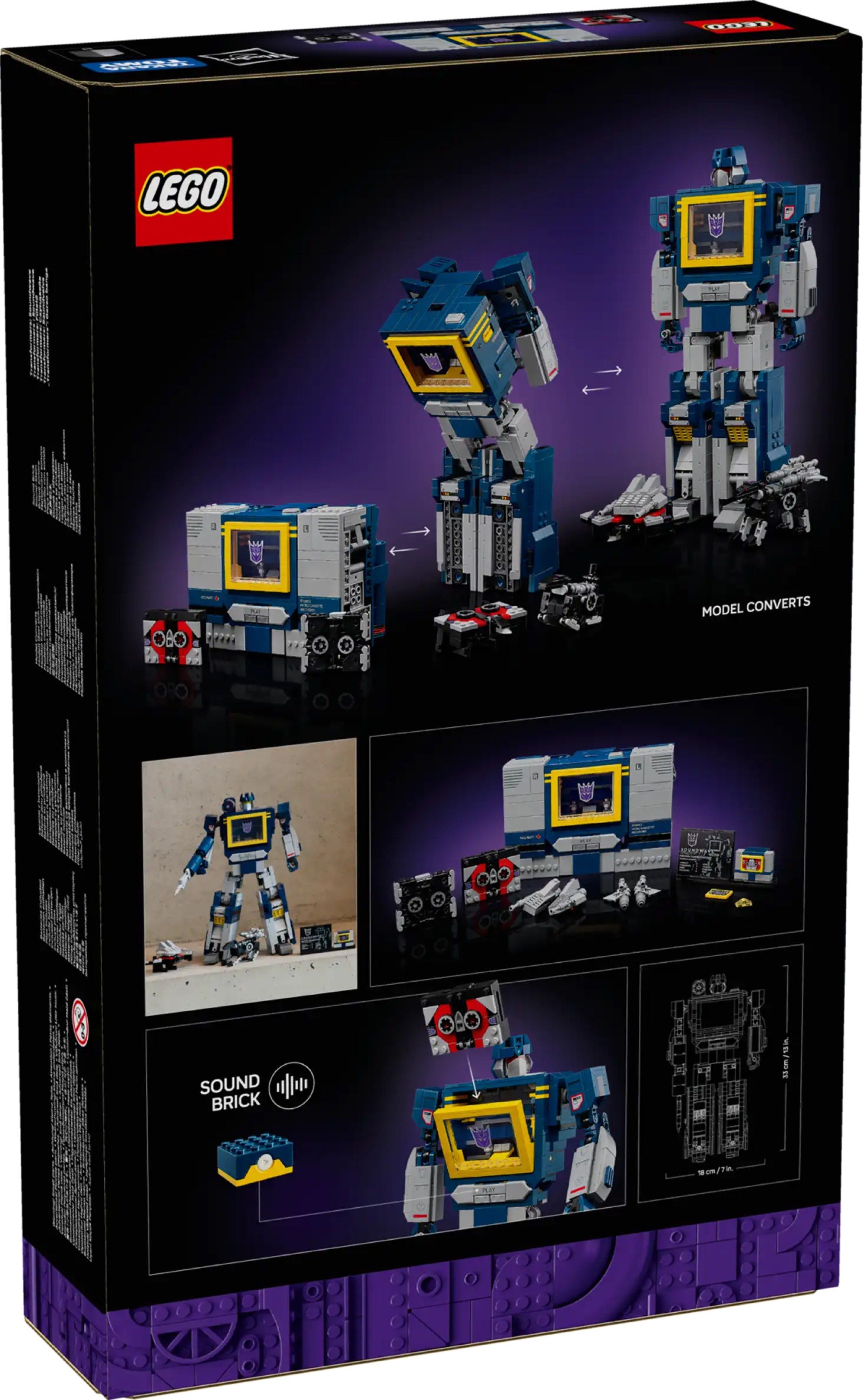 Lego Icons Soundwave 10358, Hobbies & Toys, Toys & Games on Carousell
