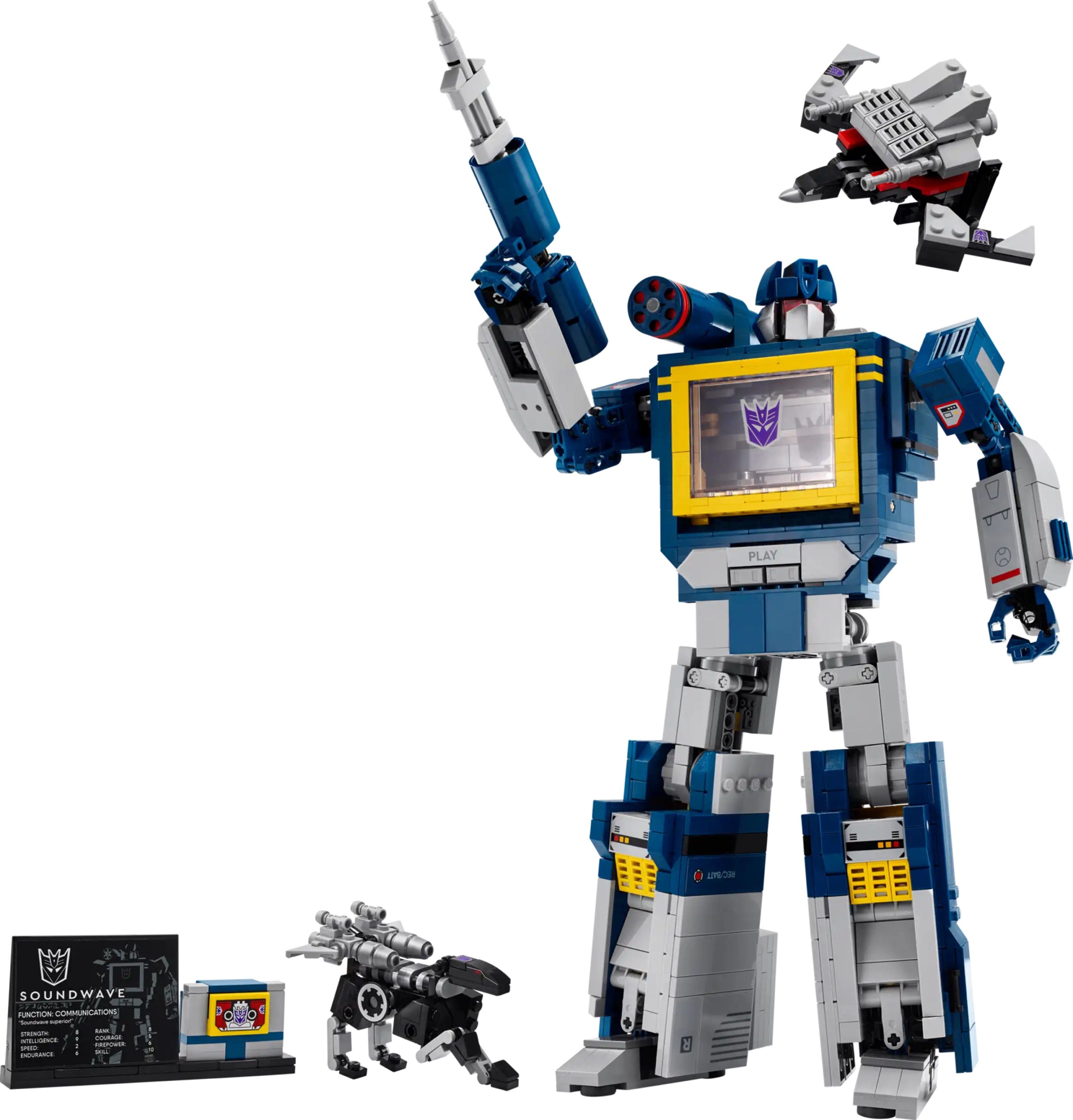 Lego Icons Soundwave 10358, Hobbies & Toys, Toys & Games on Carousell