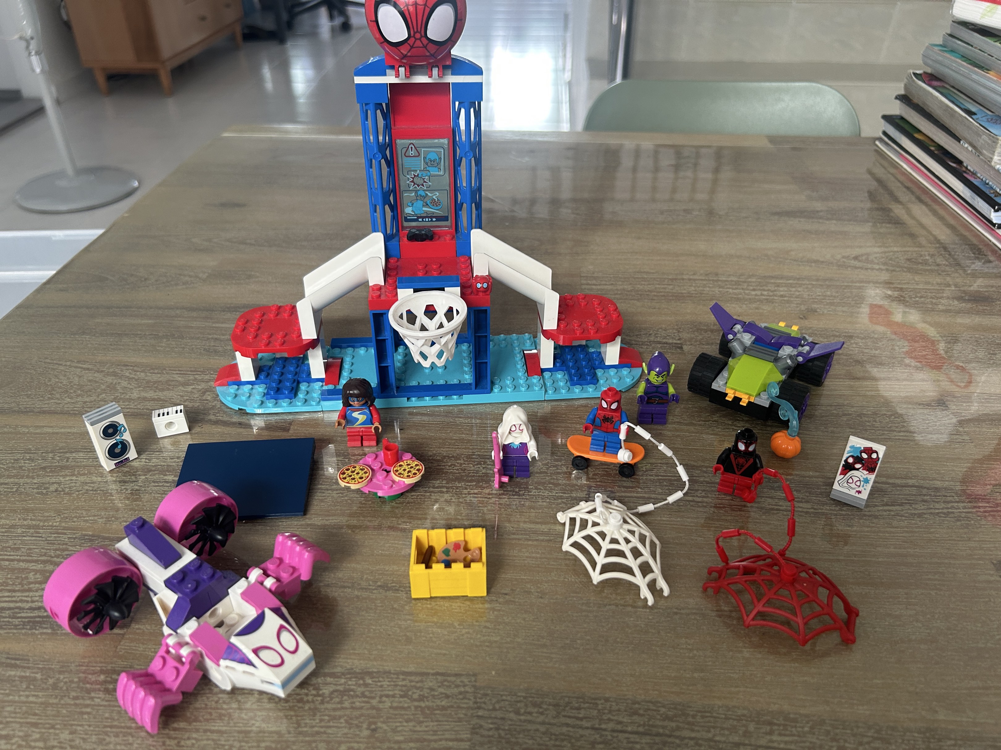 LEGO Marvel Spider-Man Webquarters Hangout, Hobbies & Toys, Toys ...