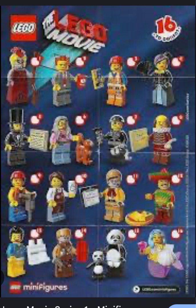 Lego Minifigures assorted, Hobbies & Toys, Toys & Games on Carousell
