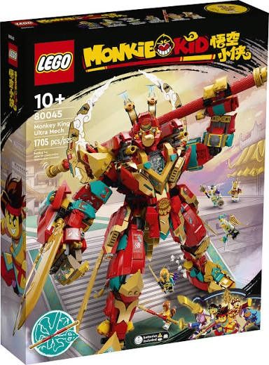 LEGO Monkie Kid Ultra Mech 80045, Hobbies & Toys, Toys & Games on Carousell