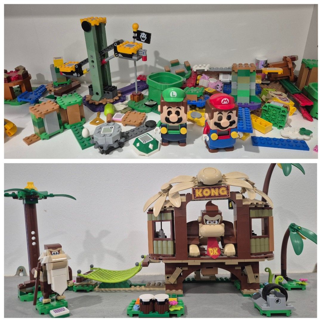 Lego Super Mario and Donkey Kong - As Is -, Hobbies & Toys, Toys ...