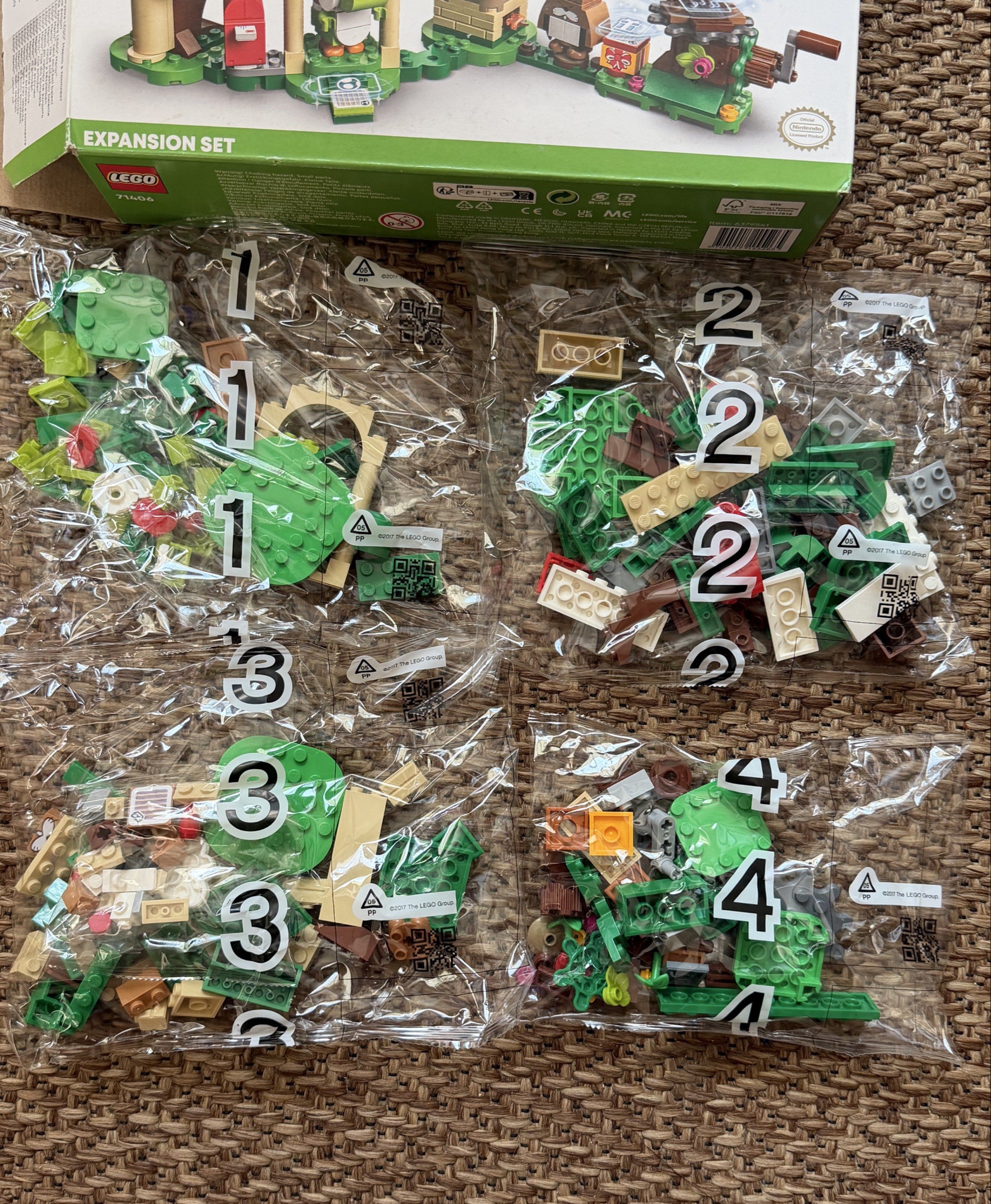 LEGO Super Mario Yoshi's Gift House Expansion Set 71406, Hobbies & Toys ...