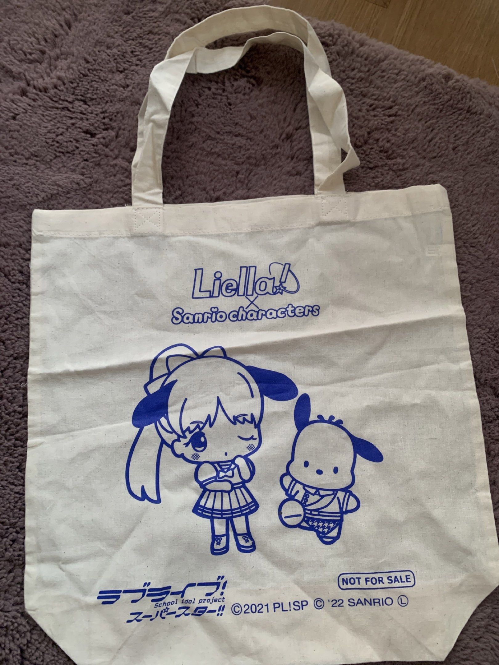 Liella x Sanrio Characters Tote, Women's Fashion, Bags & Wallets, Tote ...