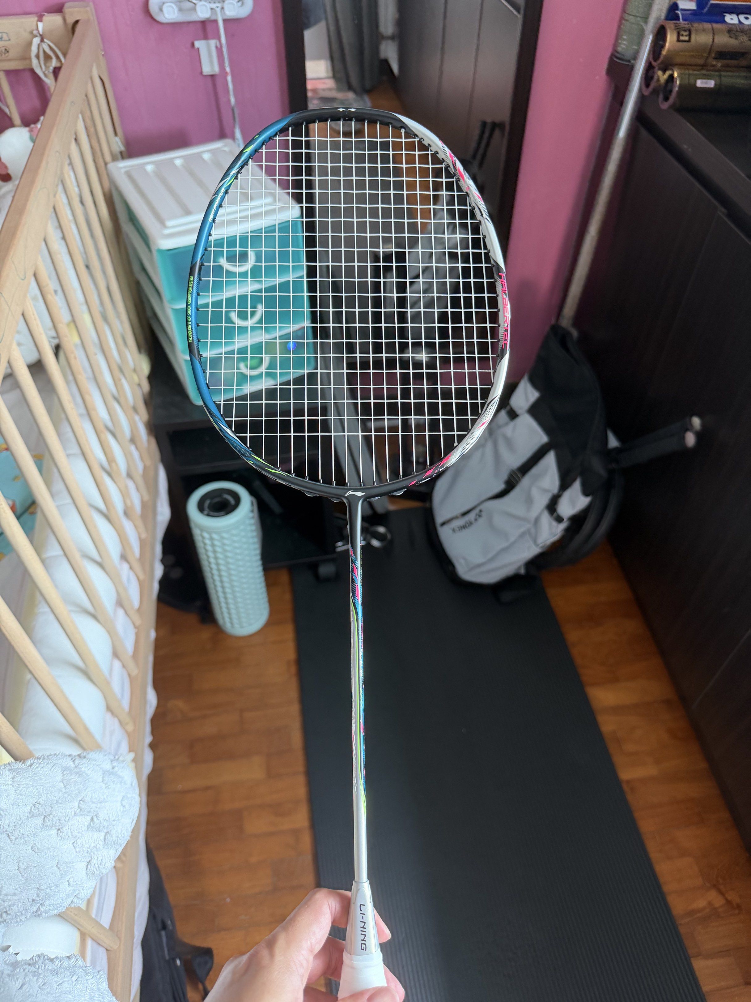 Li-Ning 9000P 4u, Sports Equipment, Sports & Games, Racket & Ball ...