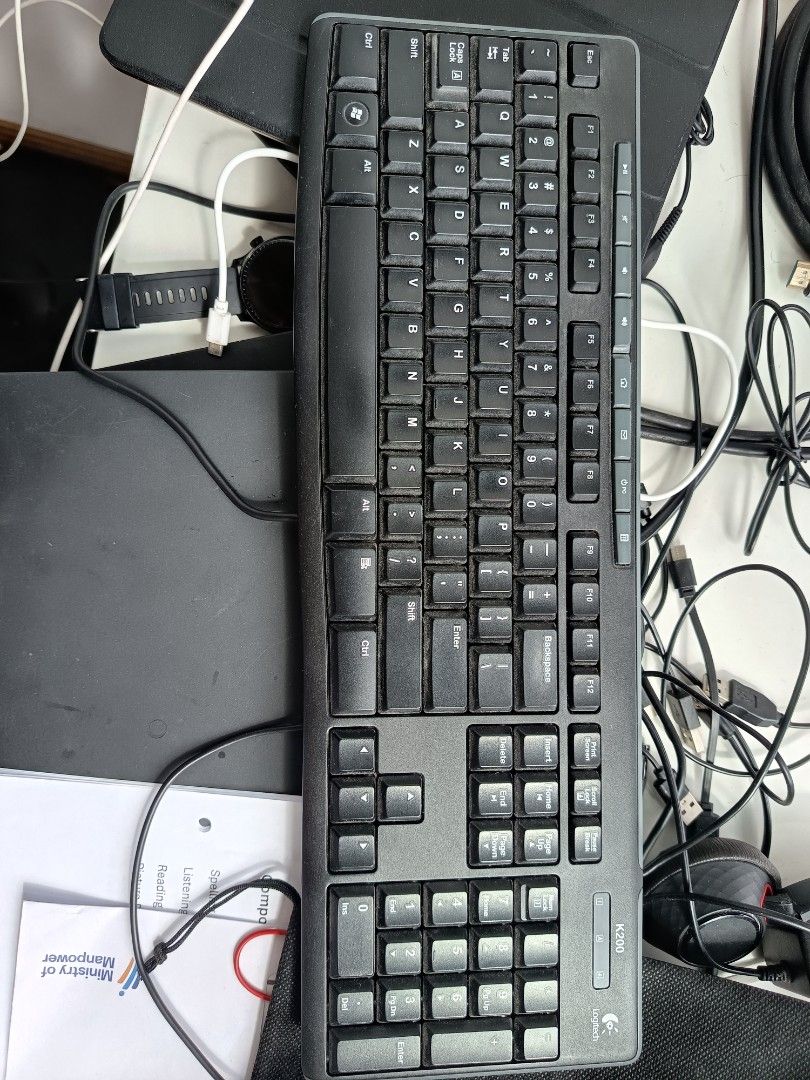 Logitech K280e Wired Keyboard, Computers & Tech, Parts & Accessories ...