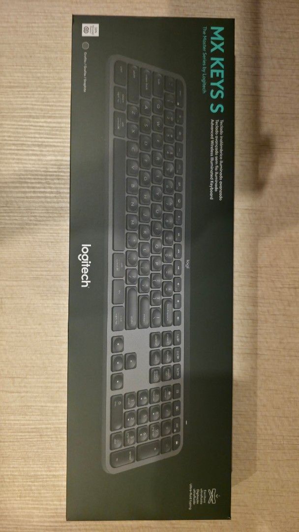 Logitech MX Keys S - Graphite, Computers & Tech, Parts & Accessories ...