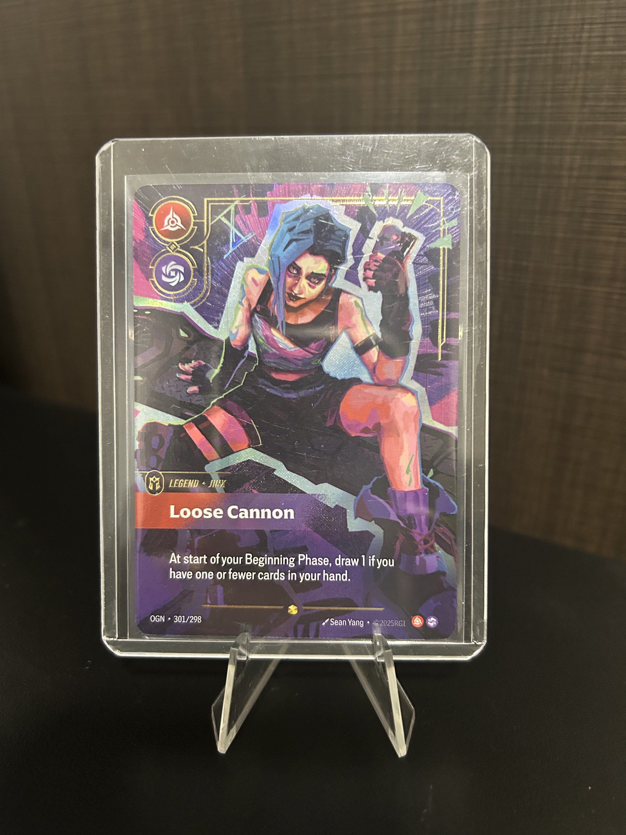 Loose Cannon Jinx Overnumbered Riftbound, Hobbies & Toys, Toys & Games ...