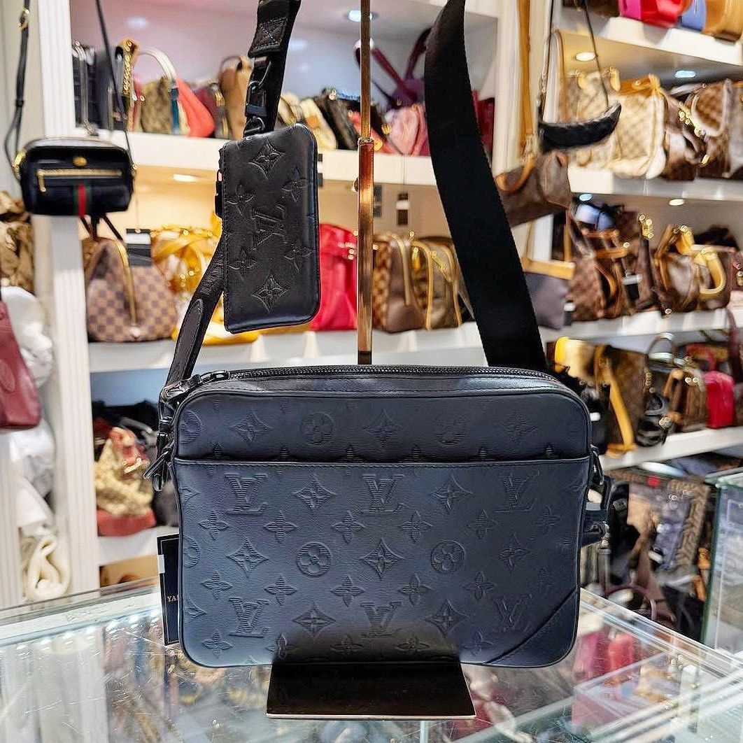 Louis Vuitton Sling Duo Shadow, Luxury, Bags & Wallets on Carousell