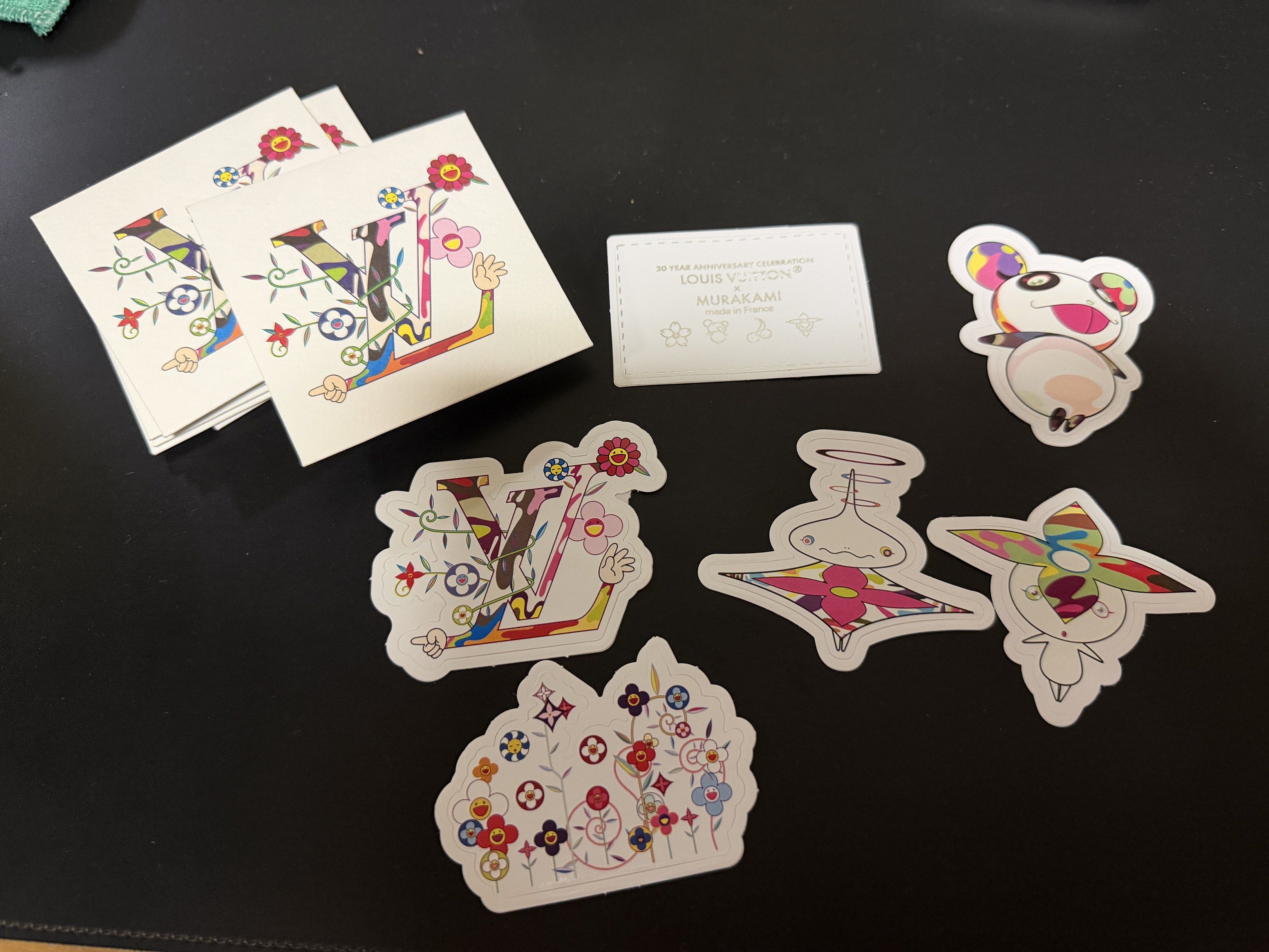 Louis Vuitton x Takashi Murakami Stickers Set, Hobbies & Toys, Art ...