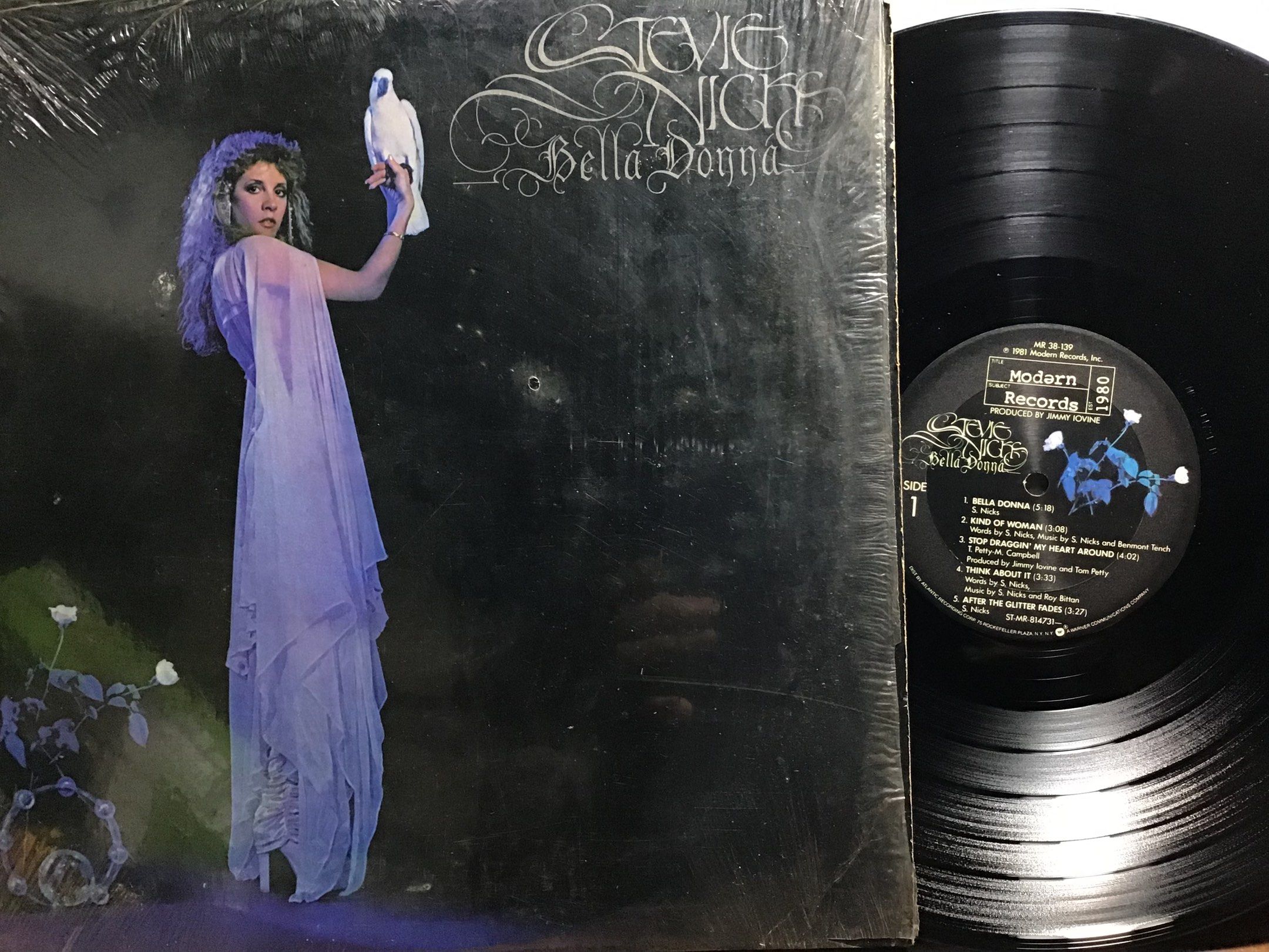 LP Stevie Nicks (Fleetwood Mac) - Bella Donna OOP VINTAGE VINYL RECORD ...
