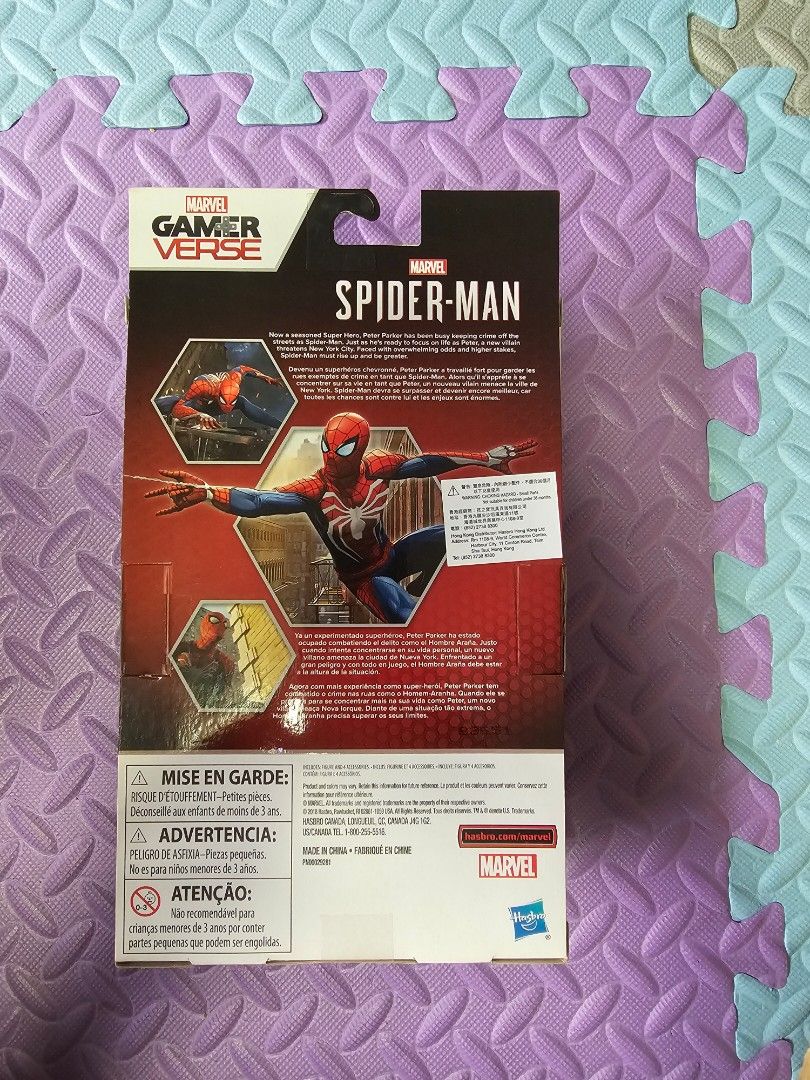 Marvel Gamerverse Spider-Man Action Figure, Hobbies & Toys, Toys ...