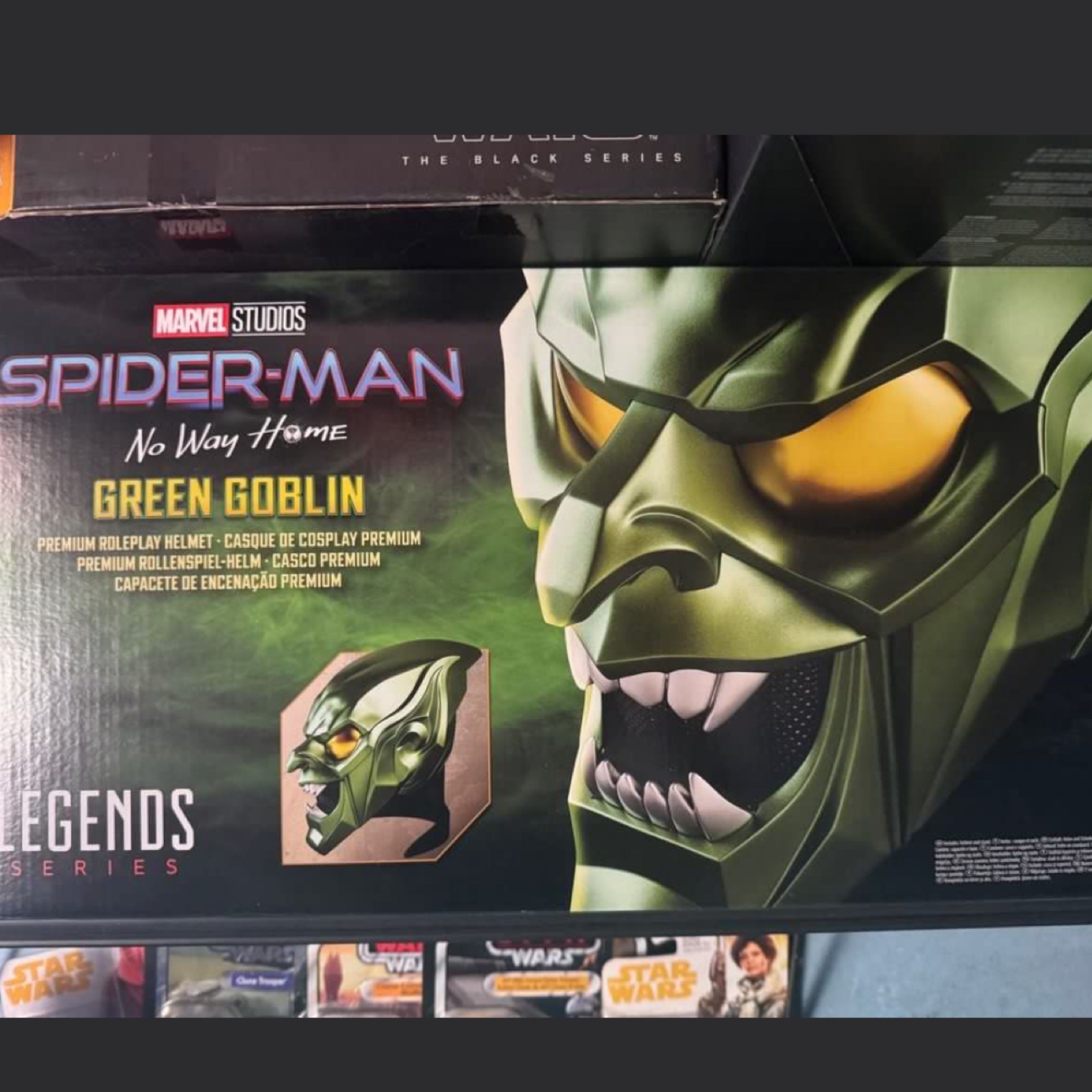 Marvel Legends Spider-Man Green Goblin Roleplay Helmet, Hobbies & Toys ...