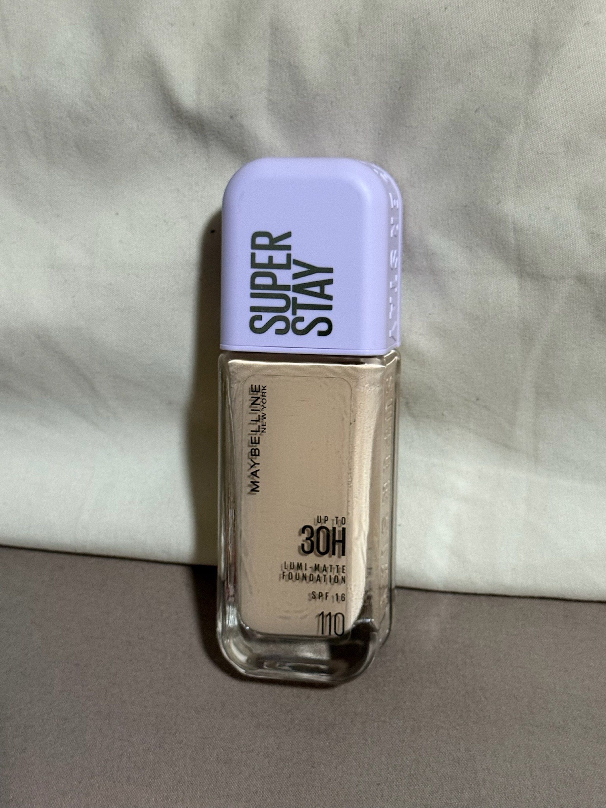 Maybelline SuperStay Lumimatte Foundation 110, Beauty & Personal Care ...