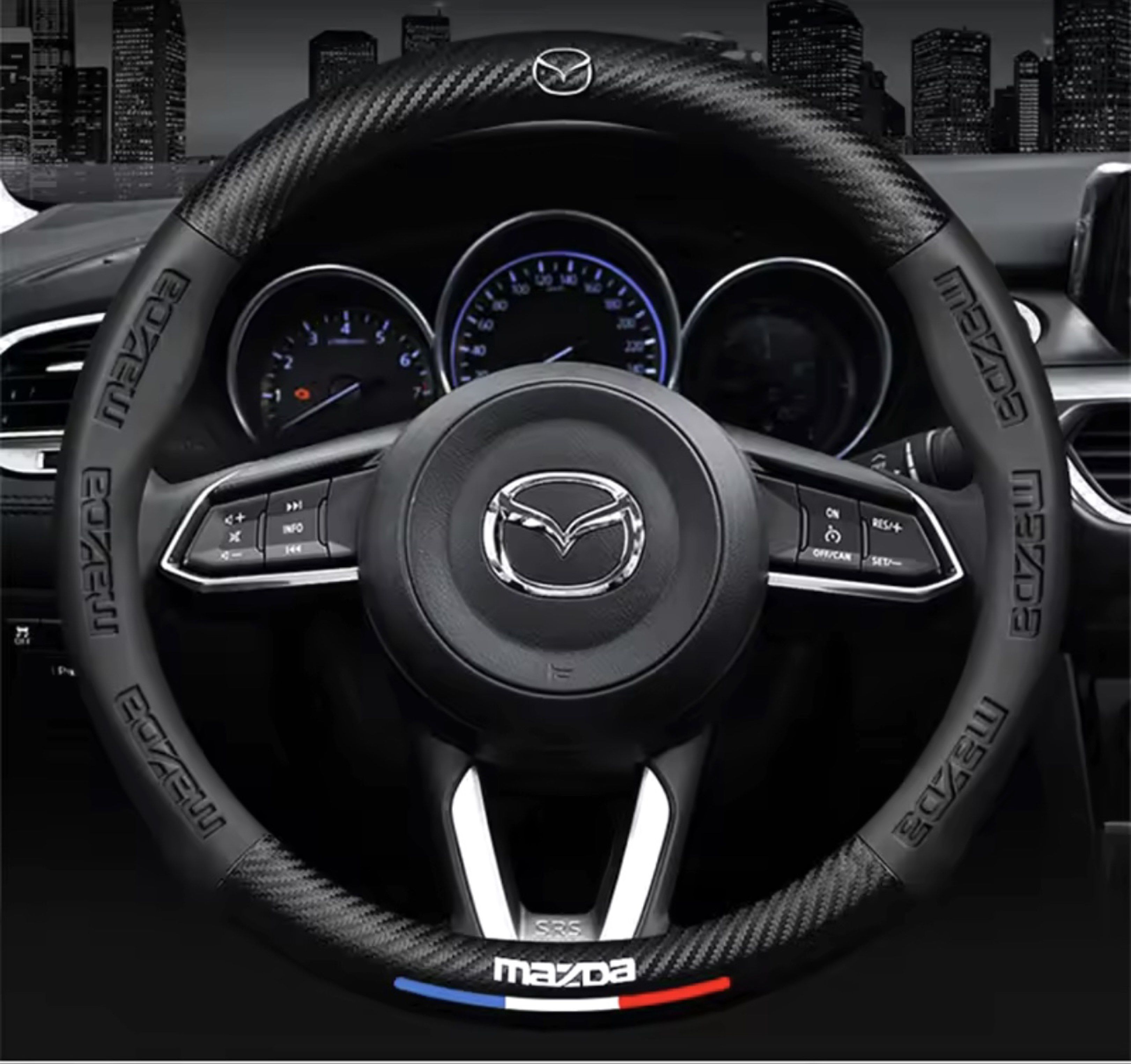 Mazda Steering Wheel Cover, Car Accessories, Accessories on Carousell