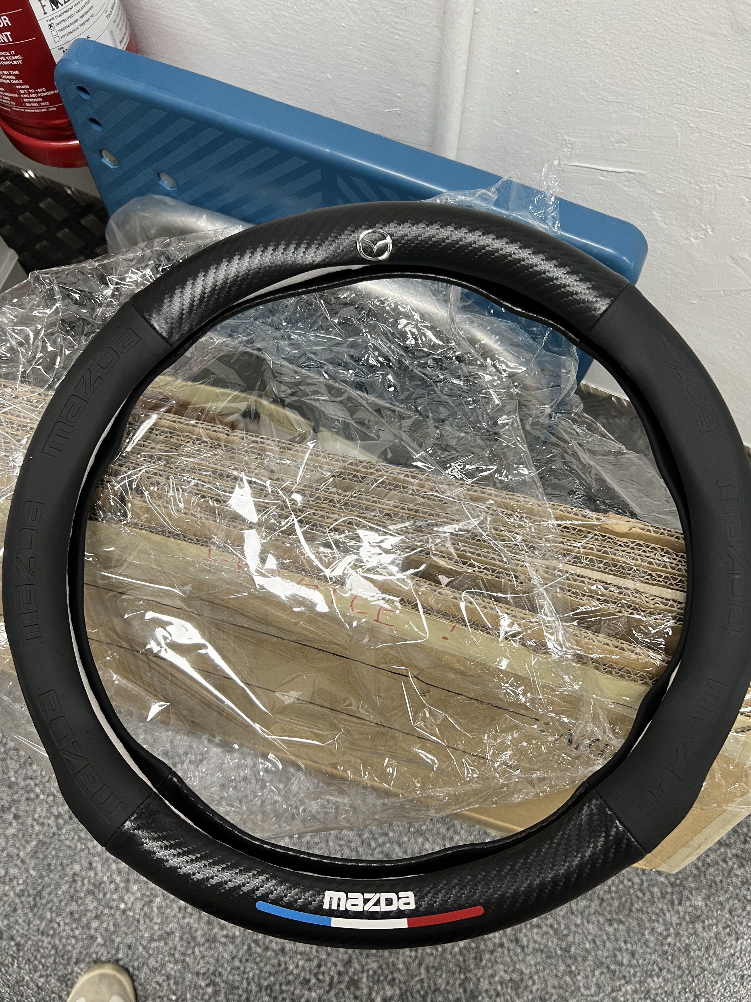 Mazda Steering Wheel Cover, Car Accessories, Accessories on Carousell