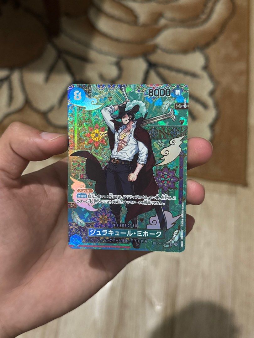 Mihawk SP OP14 - One Piece, Hobbies & Toys, Toys & Games on Carousell