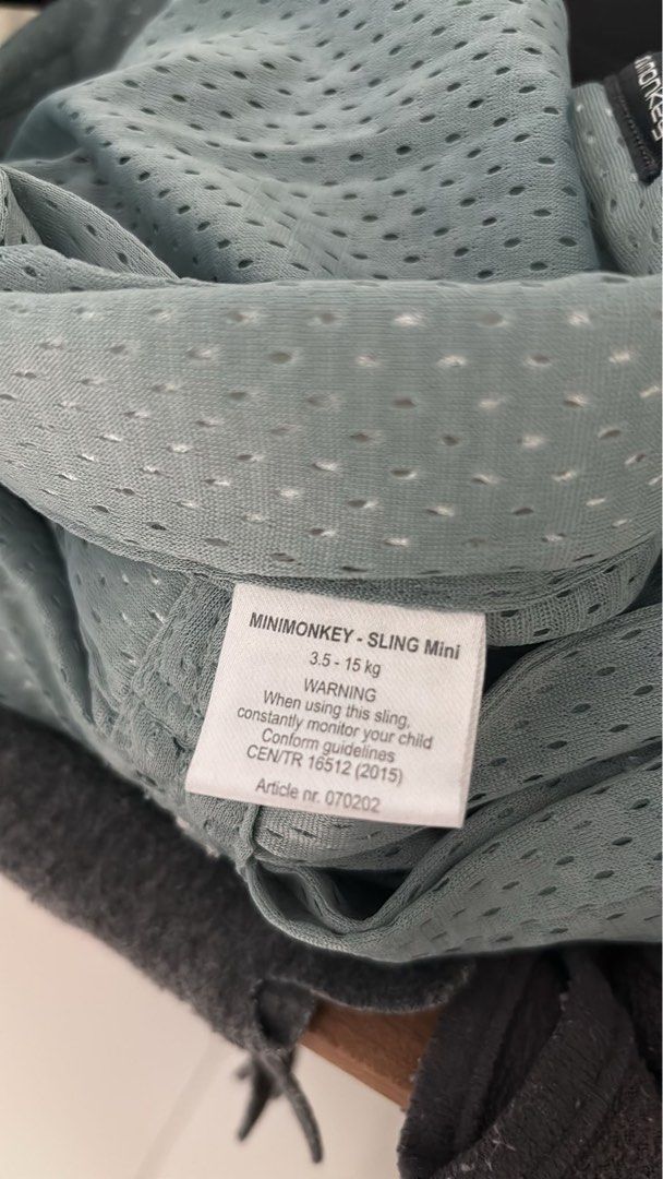 Mini Monkey Sling Carrier, Babies & Kids, Going Out, Carriers & Slings ...