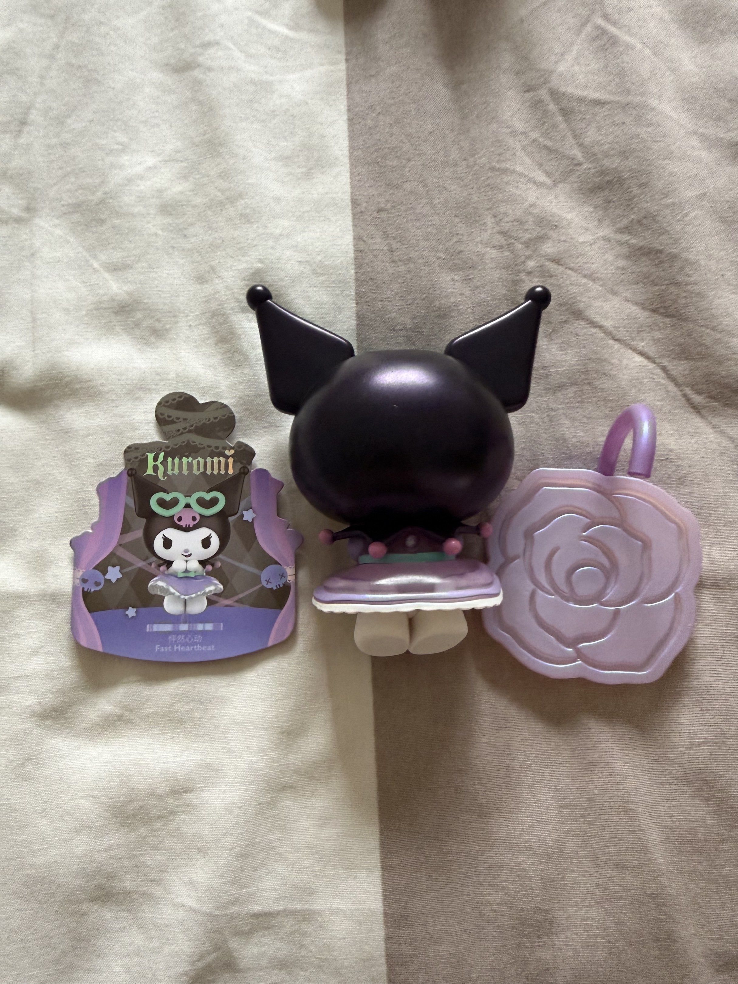 Miniso Sanrio Kuromi Party Series - Fast Heartbeat, Hobbies & Toys ...