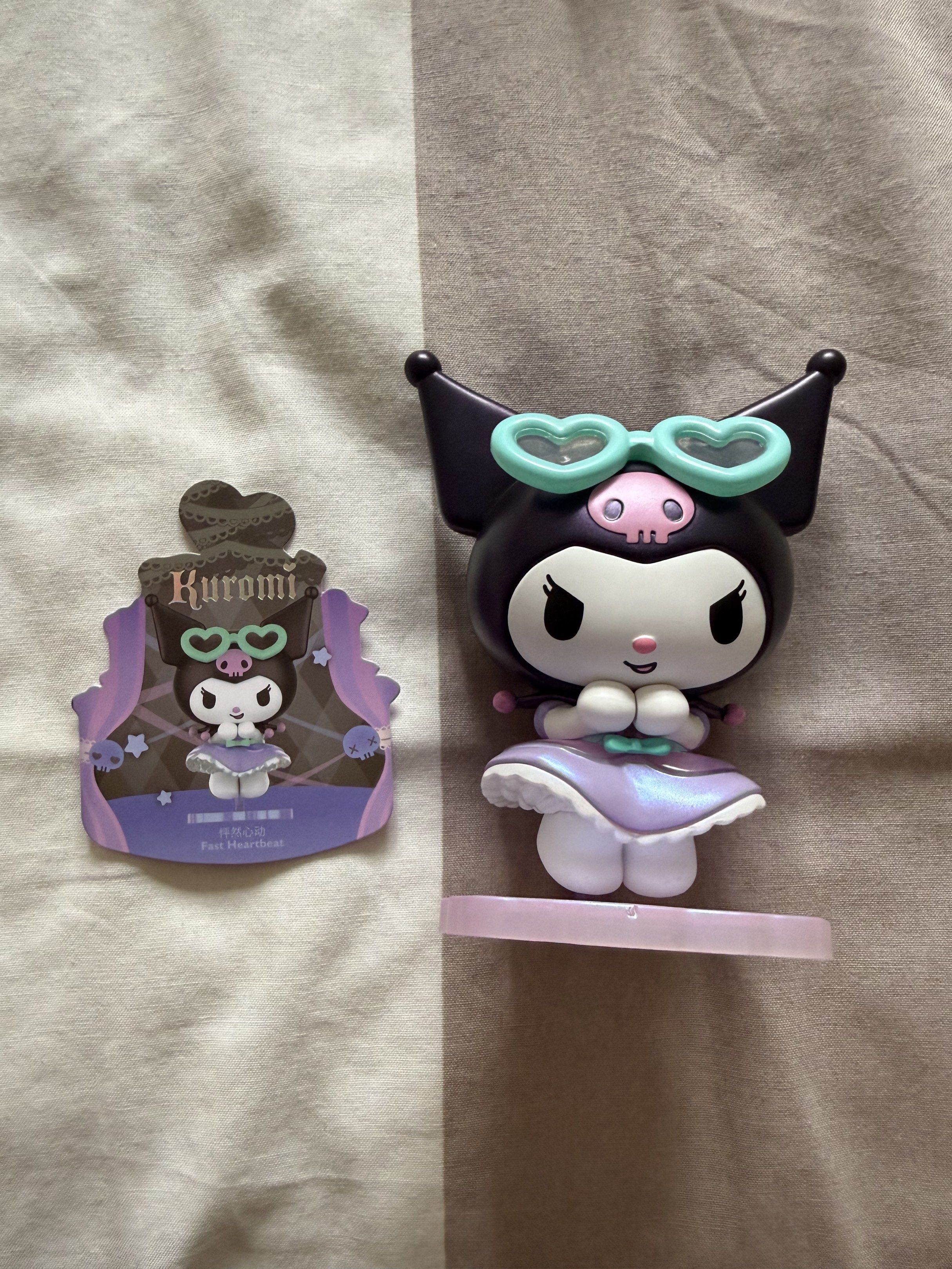 Miniso Sanrio Kuromi Party Series - Fast Heartbeat, Hobbies & Toys ...