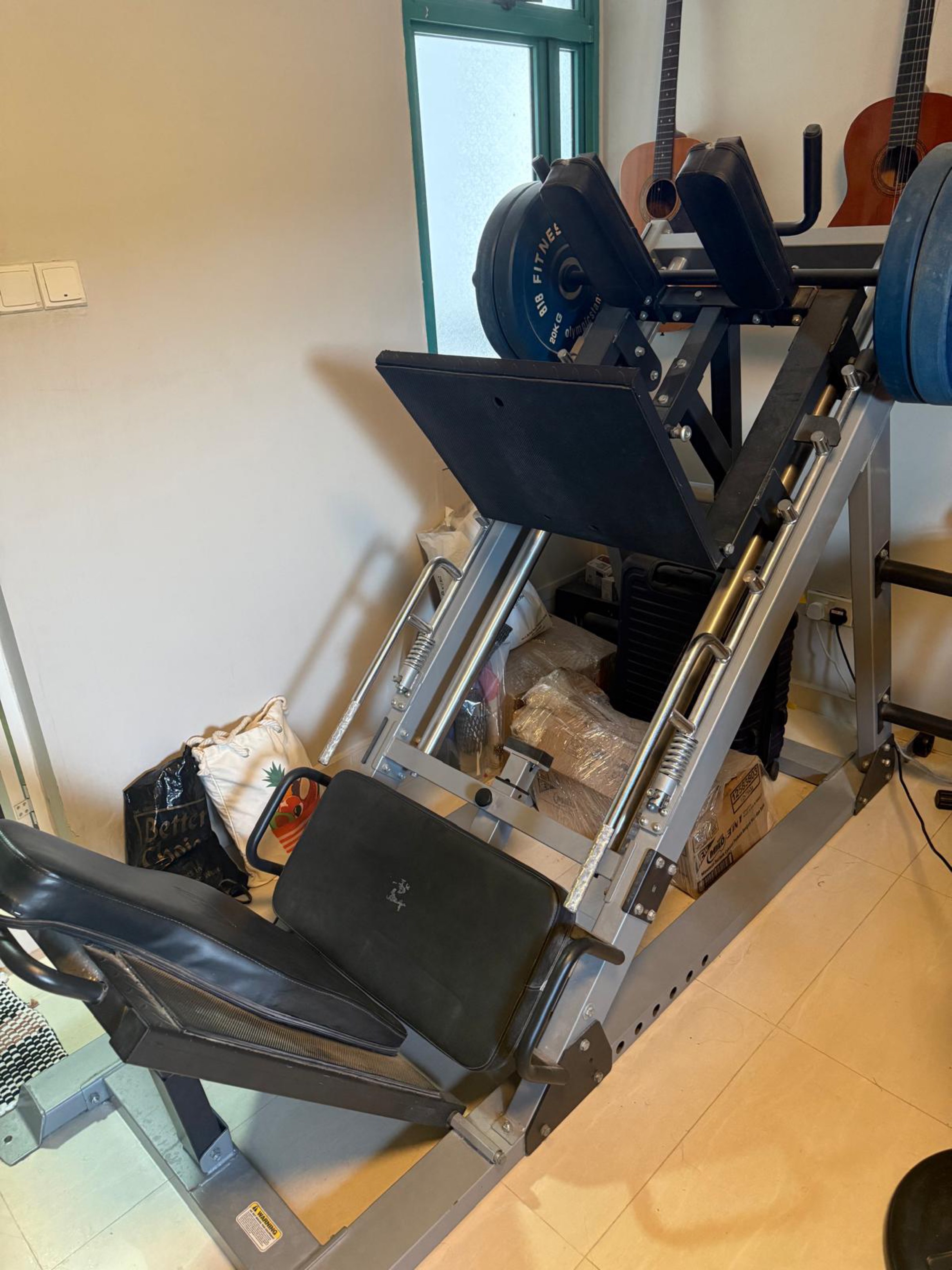 Ness Olympic Standard Leg Press Machine, Sports Equipment, Exercise ...