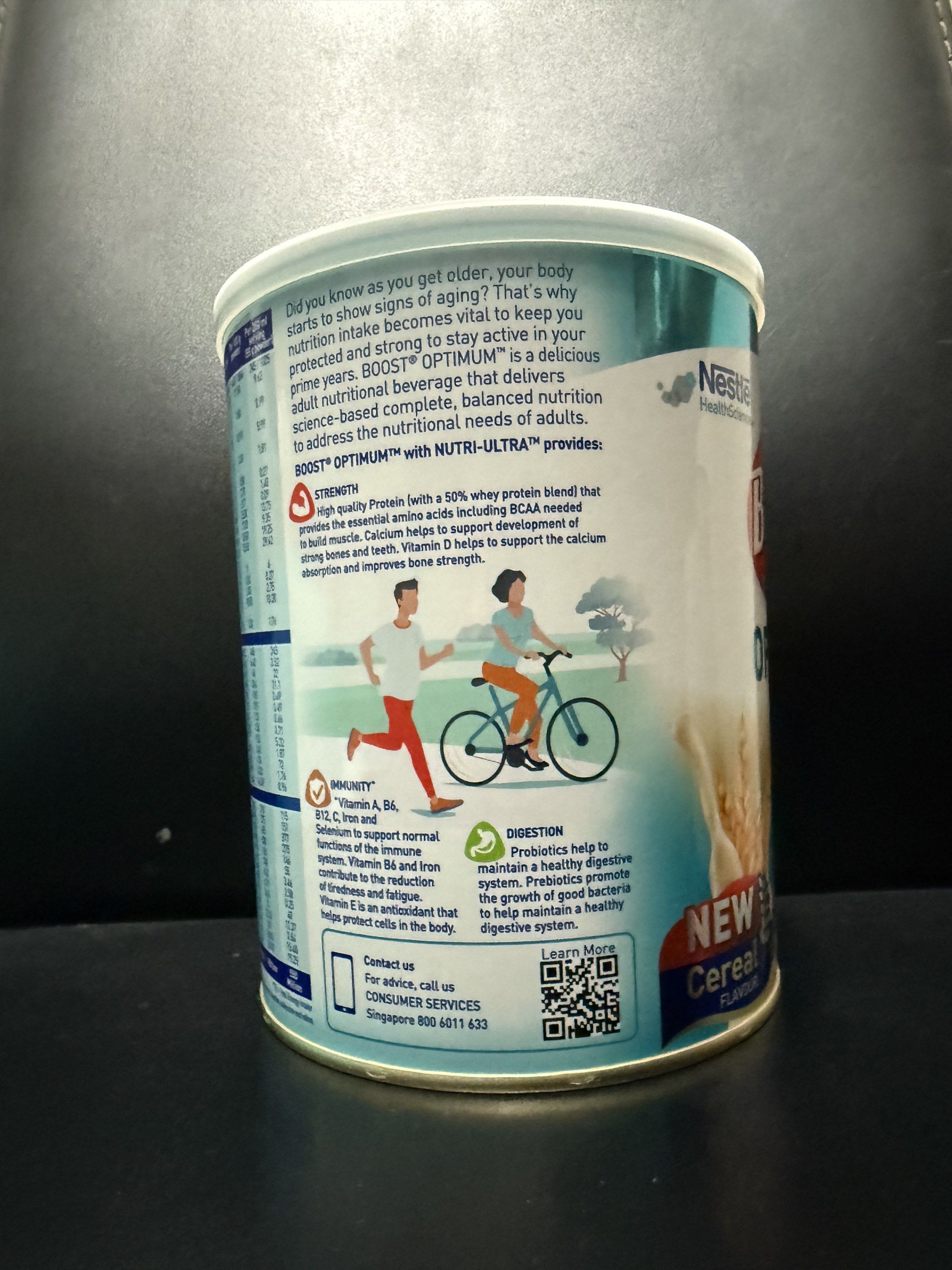 Nestle Boost Optimum Nutritional Supplement - New Cereal Flavor, Health ...