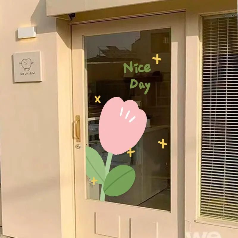 New Cartoon Cute Sticker Environmental Protection Static Cling ...