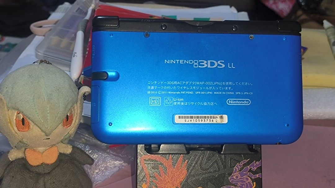 Nintendo 3DS XL Blue Console (Can install 3DS Games), Video Gaming ...