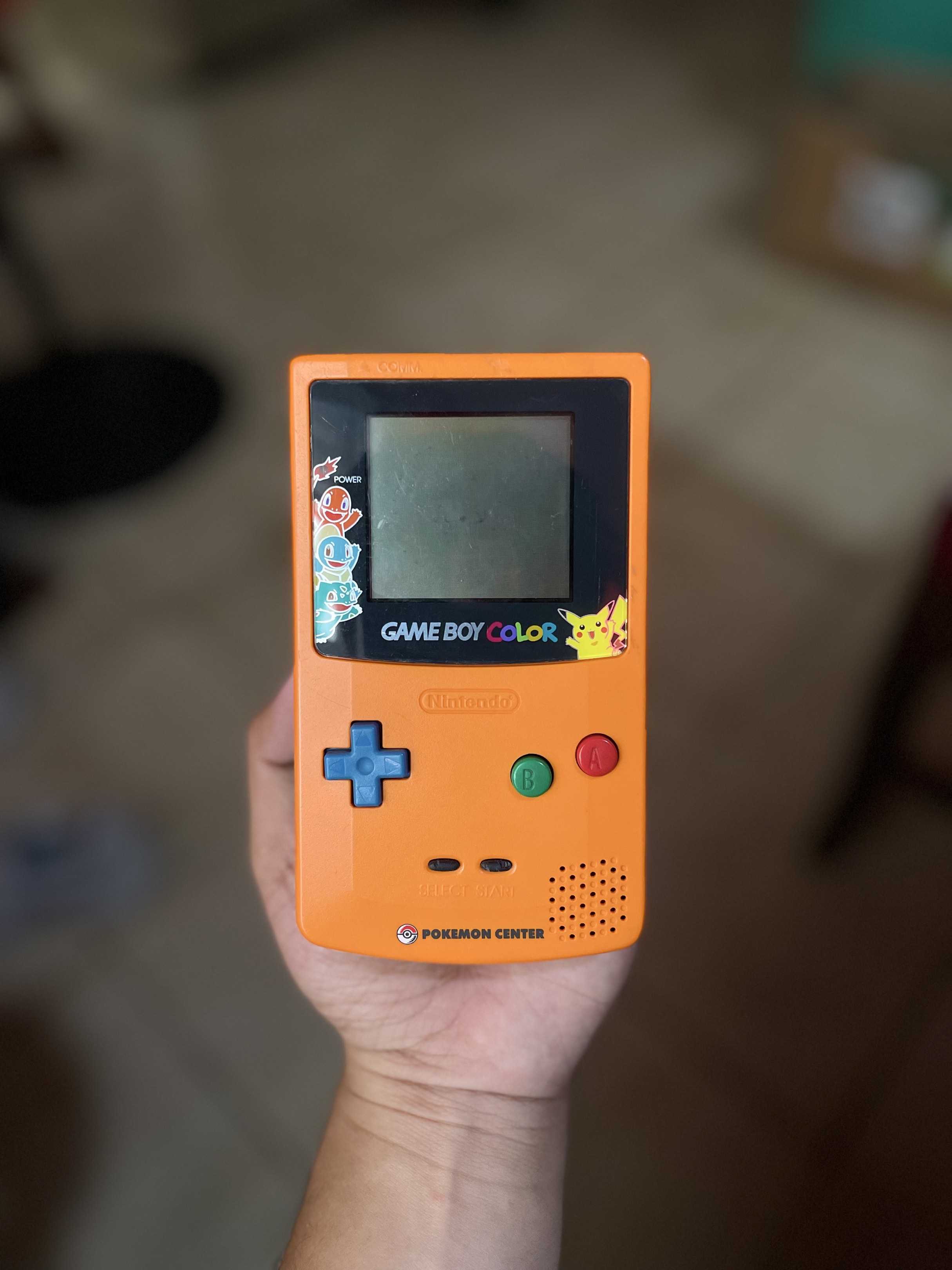 Nintendo Game Boy Color 3rd Anniversary Pokemon Center Limited Japan ...