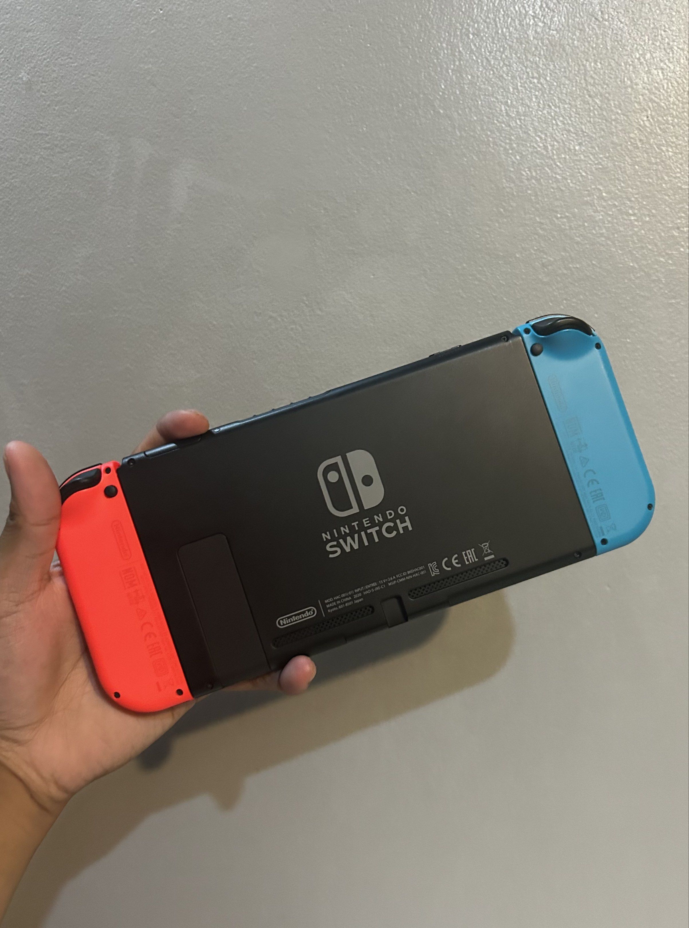 Nintendo Switch Console - V2 w/ 128gb SD Card, Video Gaming, Video Game ...