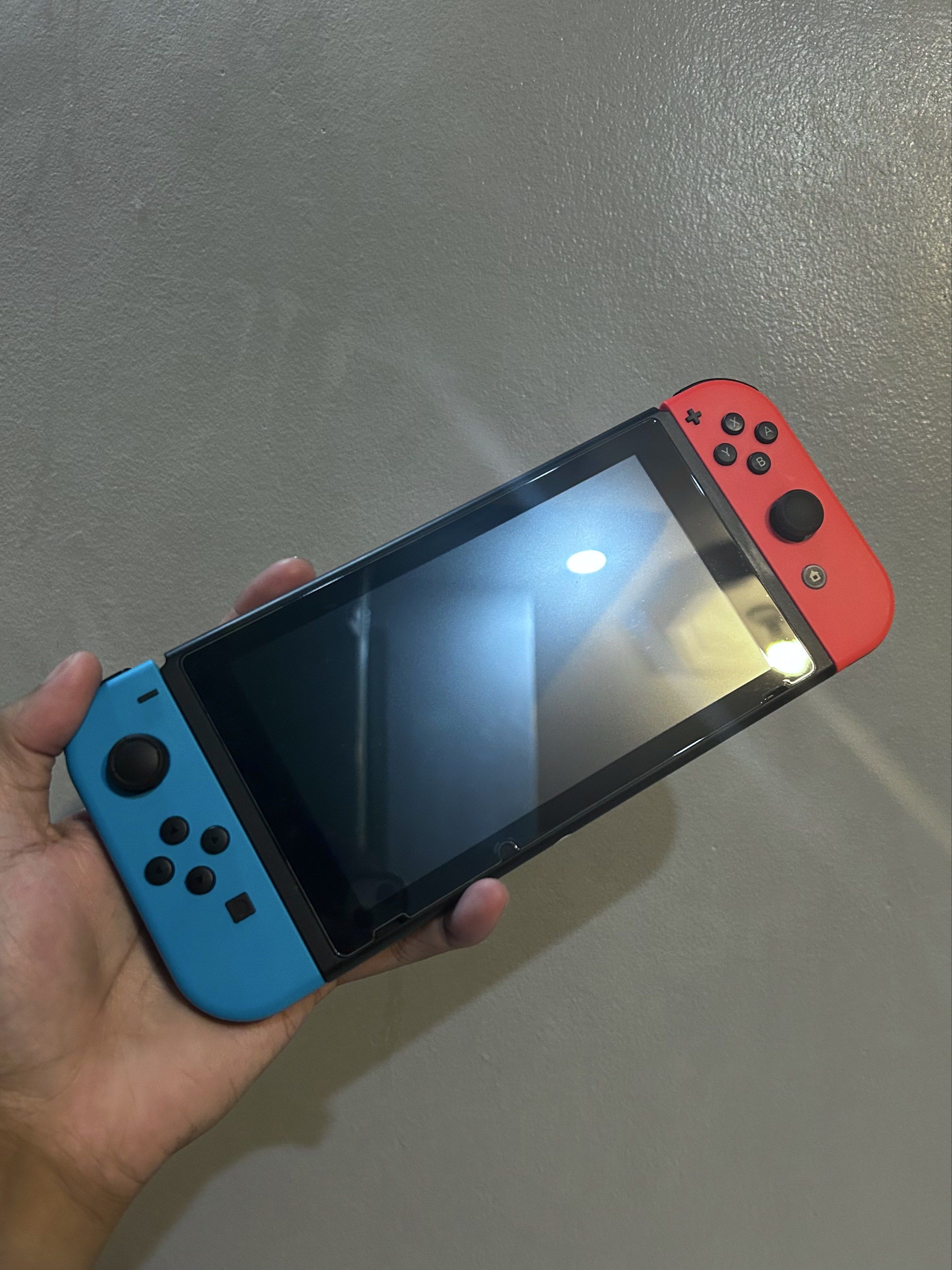 Nintendo Switch Console - V2 w/ 128gb SD Card, Video Gaming, Video Game ...