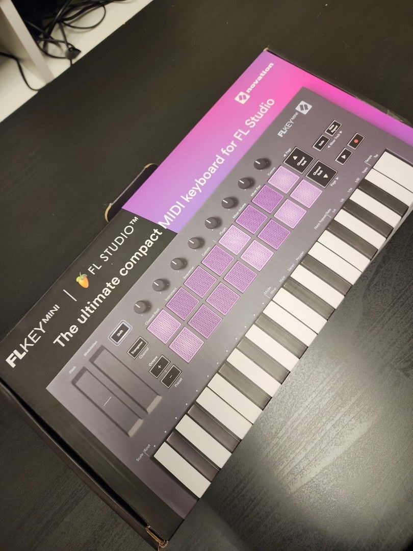 Novation FLKEY Mini MIDI Keyboard for FL Studio, 興趣及遊戲, 音樂、樂器 & 配件, 樂器 - Carousell
