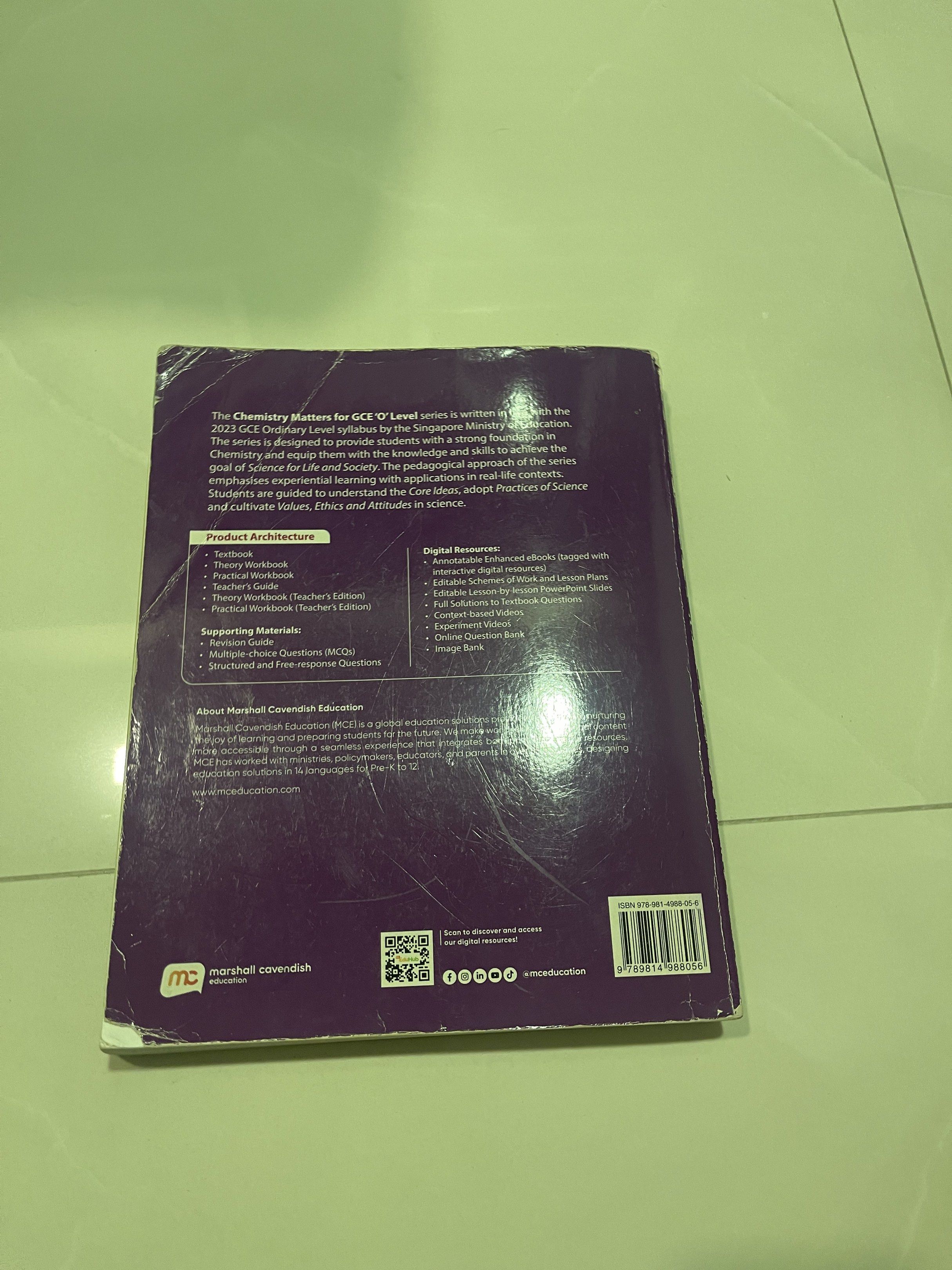 O level chemistry textbook, Hobbies & Toys, Books & Magazines ...