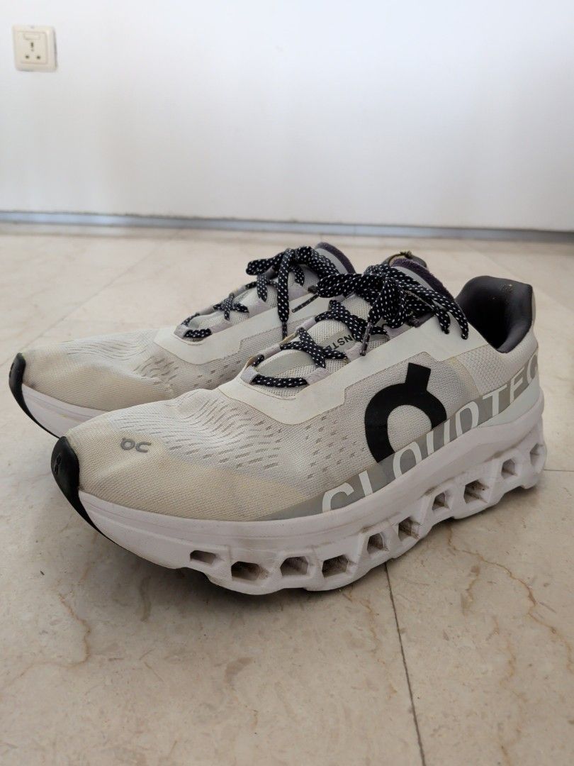 On Cloudmonster Running Shoes, Men's Fashion, Footwear, Sneakers on ...