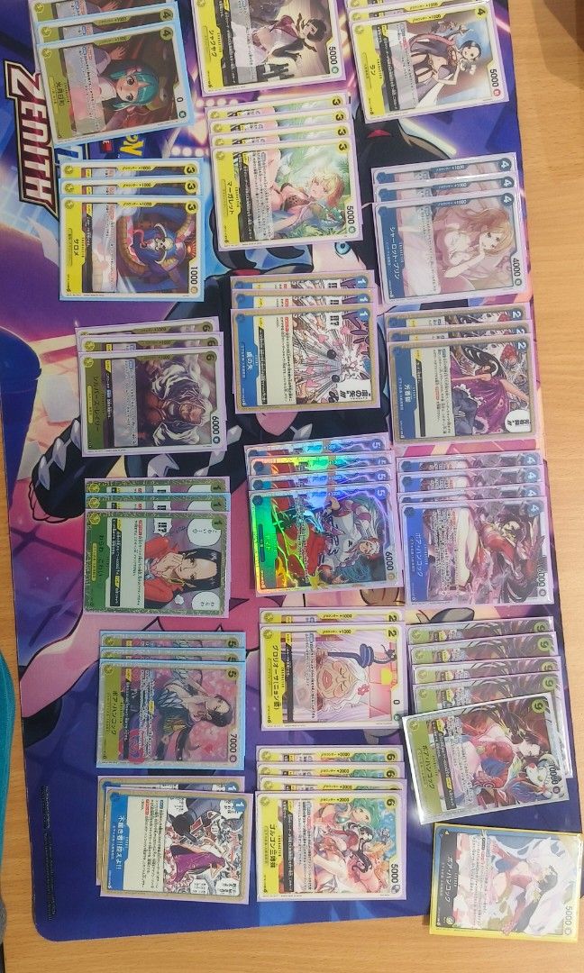 One Piece Card Game - Half Deck, Hobbies & Toys, Toys & Games on Carousell