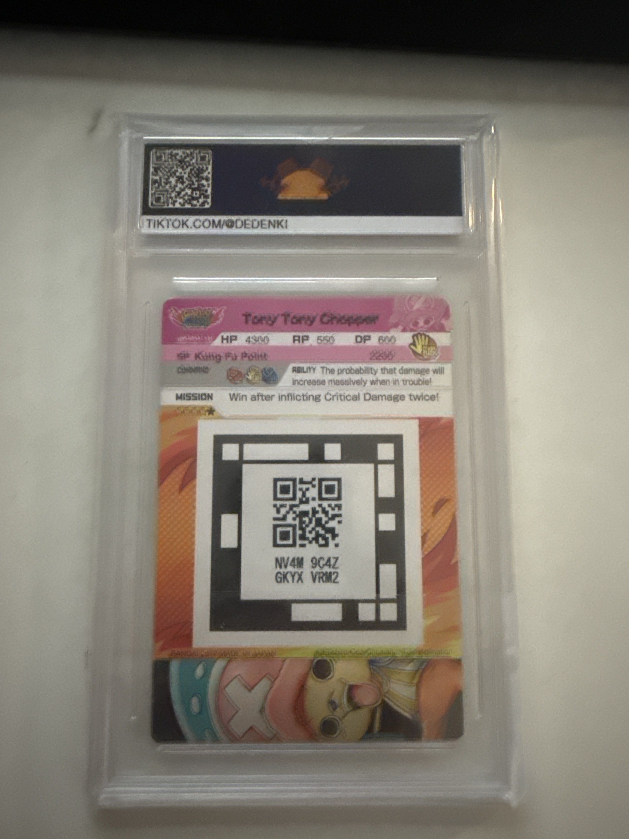 One Piece Carddass Formation 1 Tony Tony Chopper #15, Hobbies & Toys ...