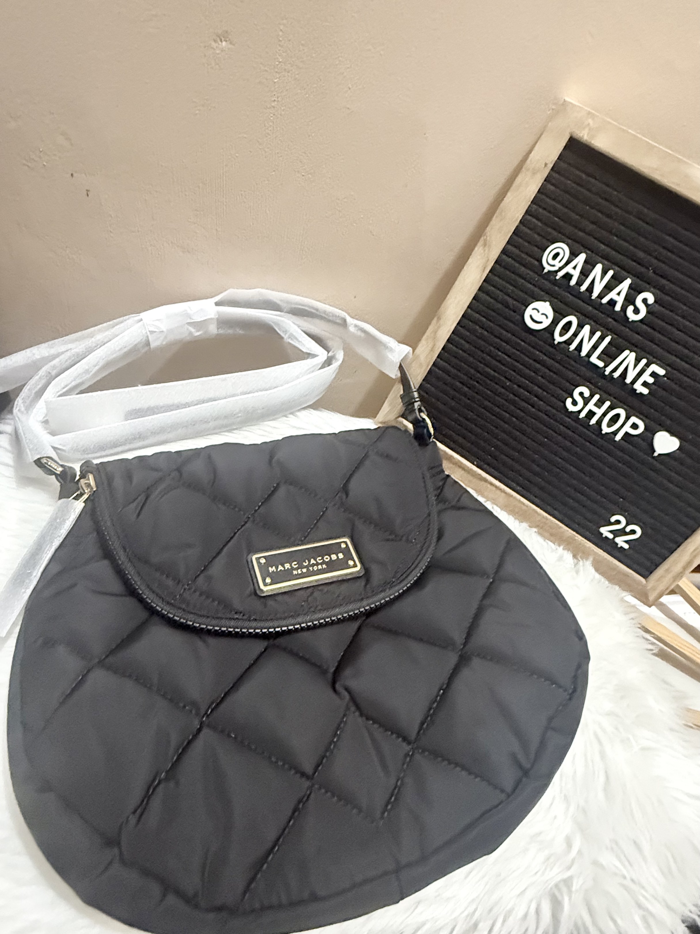 Original Marc Jacobs Quilted Nylon Crossbody Bag, commonly known as the ...