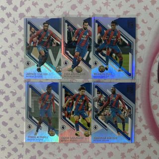 Crystal Palace lot football cards Panini Select, Revolution Wilfried ...
