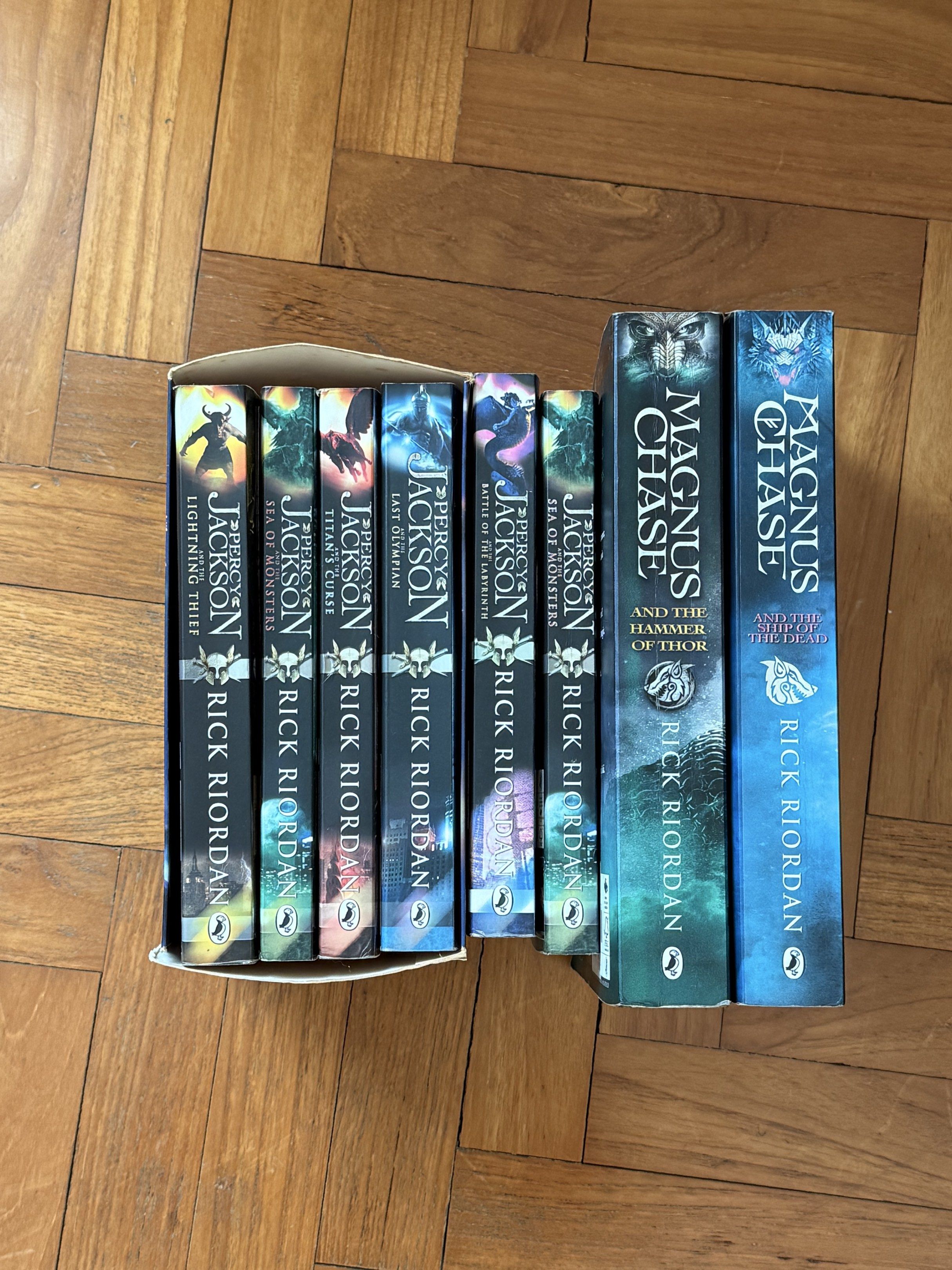 Percy Jackson & Magnus Chase Book Collection, Hobbies & Toys, Books ...