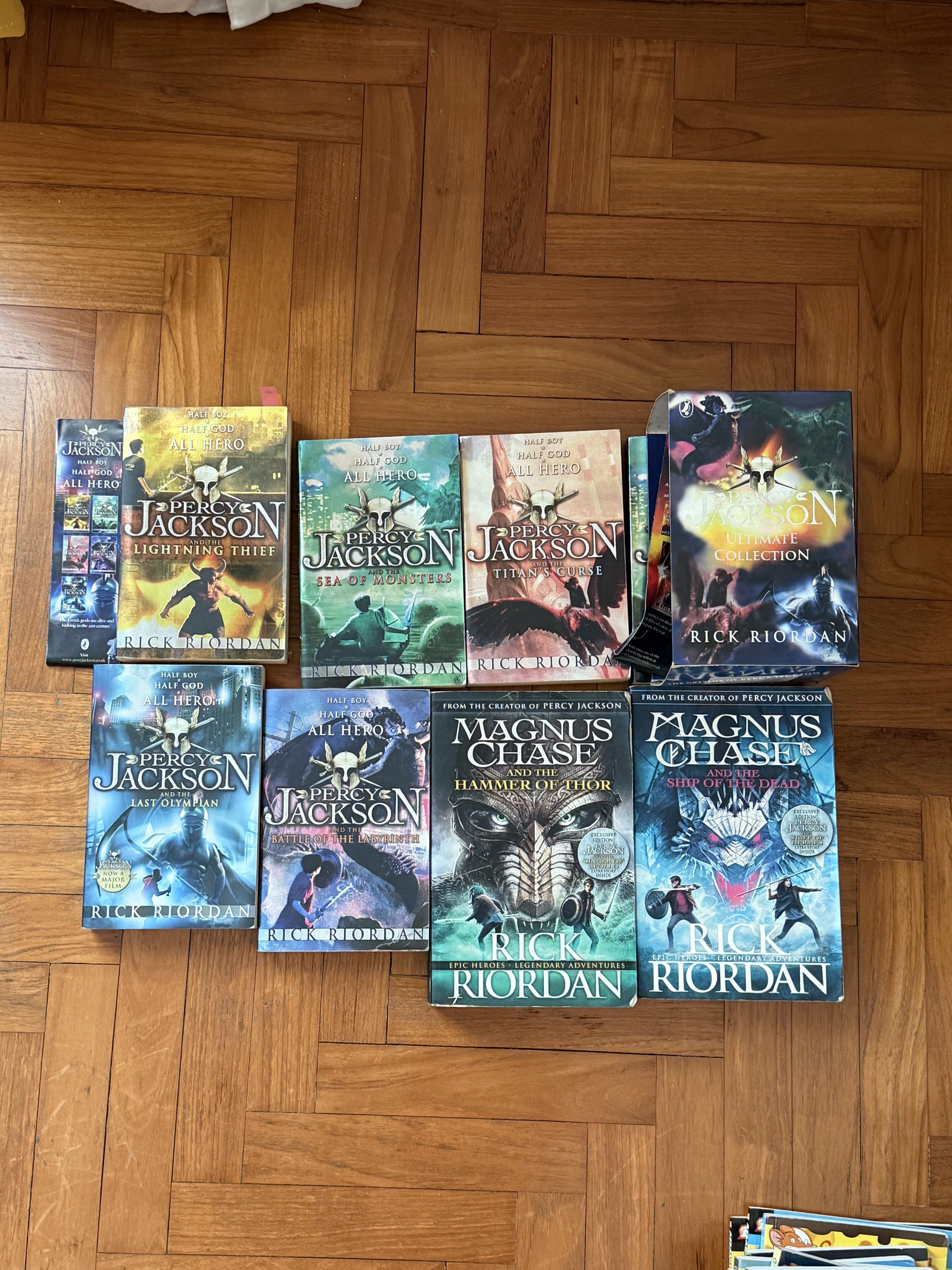 Percy Jackson & Magnus Chase Book Collection, Hobbies & Toys, Books ...