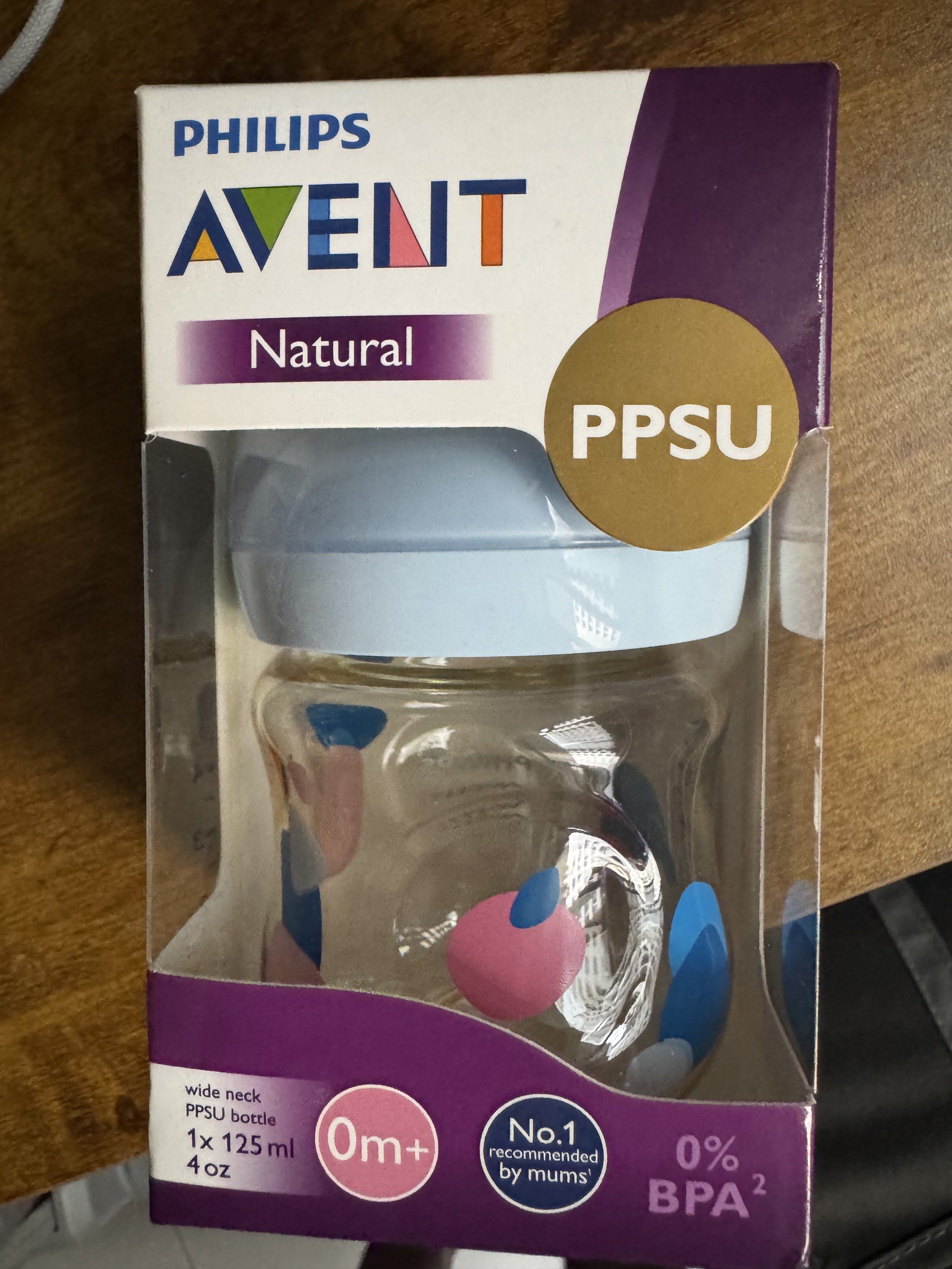 Philips Avent Natural PPSU Baby Bottle 4oz, Babies & Kids, Nursing ...