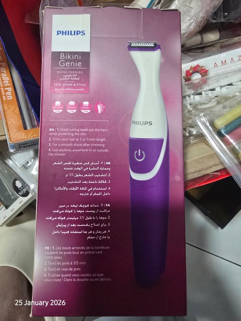 Philips Bikini Genie Epilator, Beauty & Personal Care, Bath & Body ...
