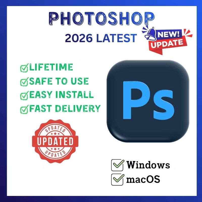 Photoshop 2026 Latest Version - Lifetime Access, Computers & Tech ...
