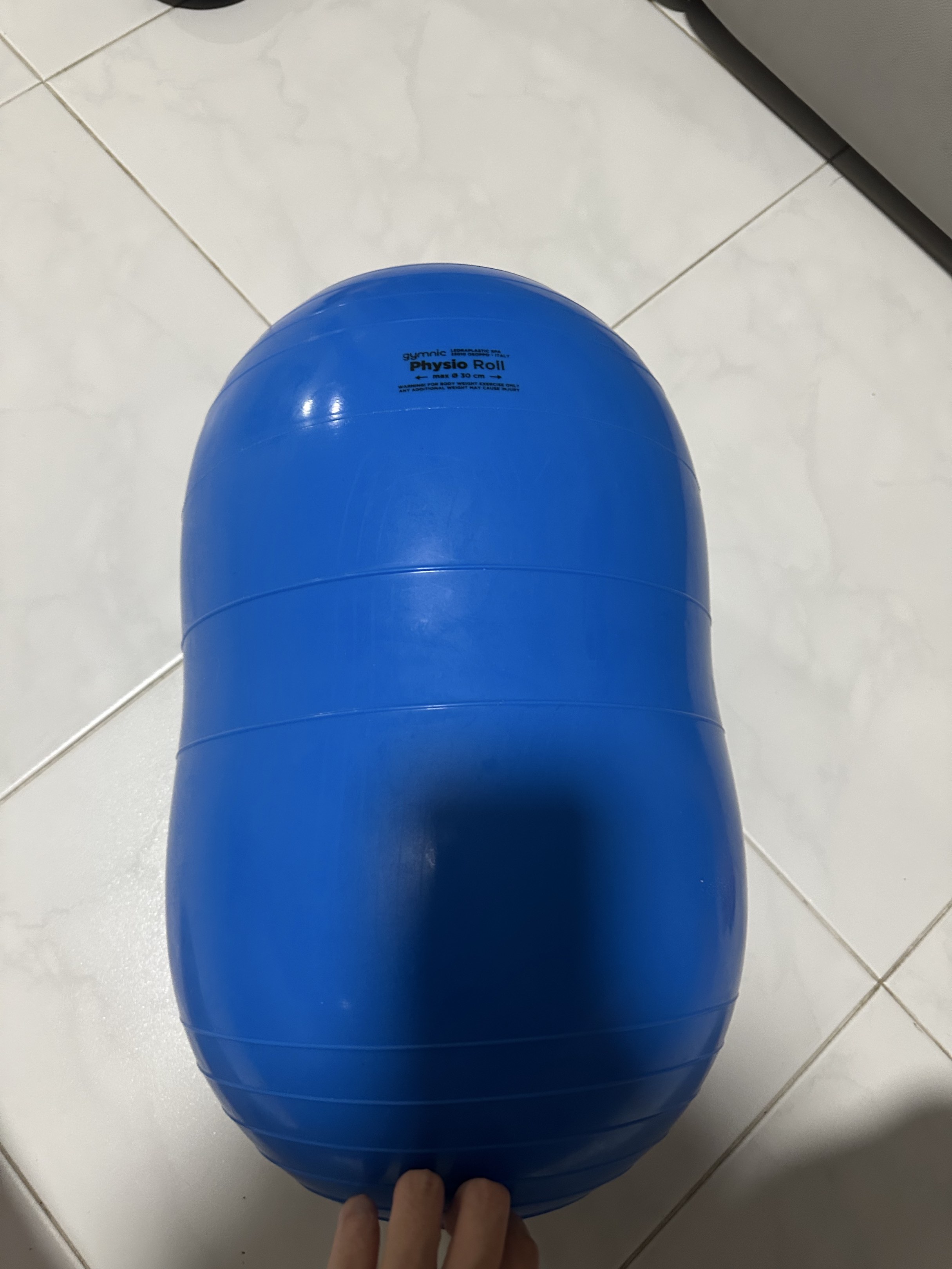 Physio Roll Exercise Ball - Blue, Sports Equipment, Exercise & Fitness ...