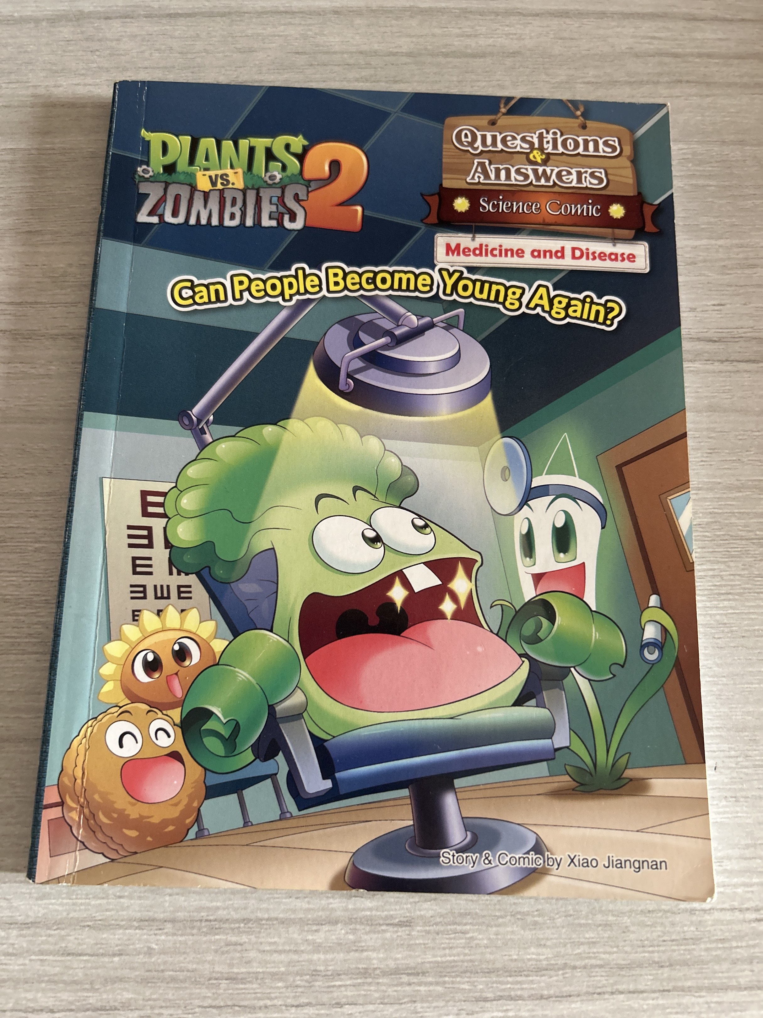Plants vs Zombies 2 Science Comic Book, Hobbies & Toys, Books ...