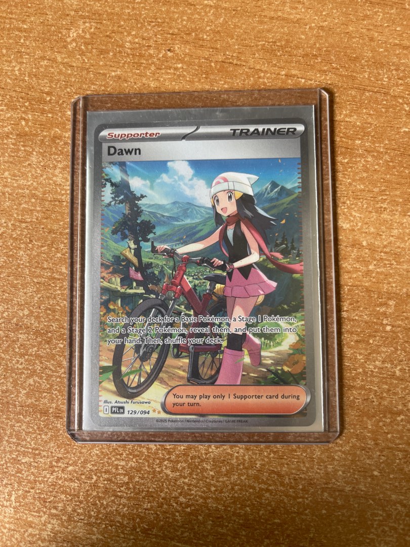 Pokemon Dawn SIR Trainer Card, Hobbies & Toys, Toys & Games on Carousell