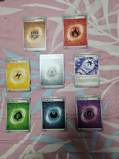 Pokemon TCG Energy Cards & Damage Dice, Hobbies & Toys, Toys & Games on ...
