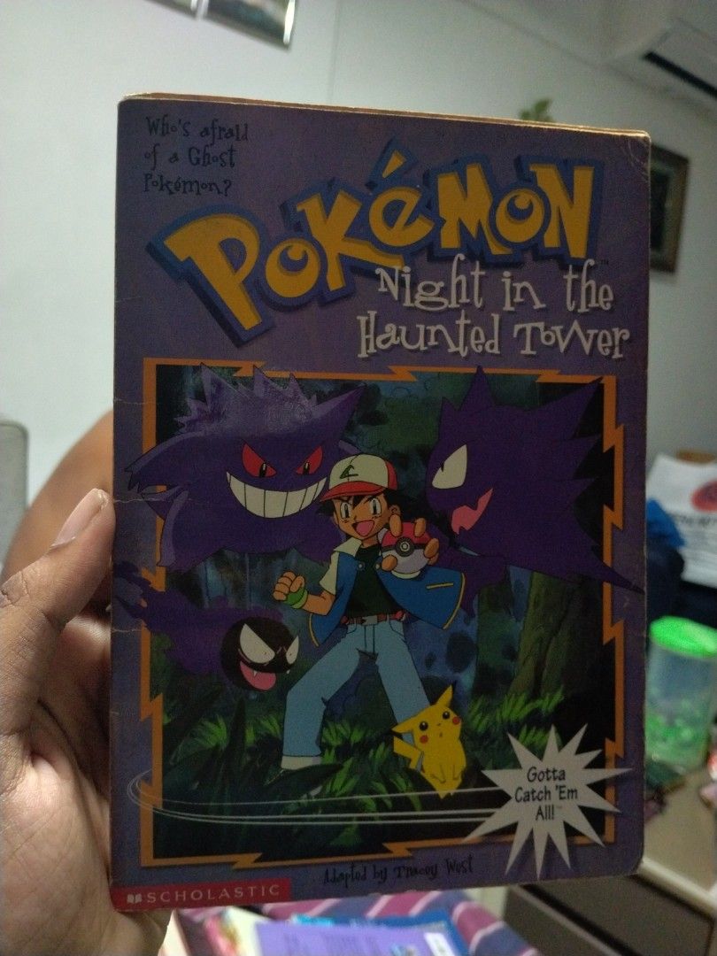 Pokemon Night in the Haunted Tower Book, Hobbies & Toys, Books ...