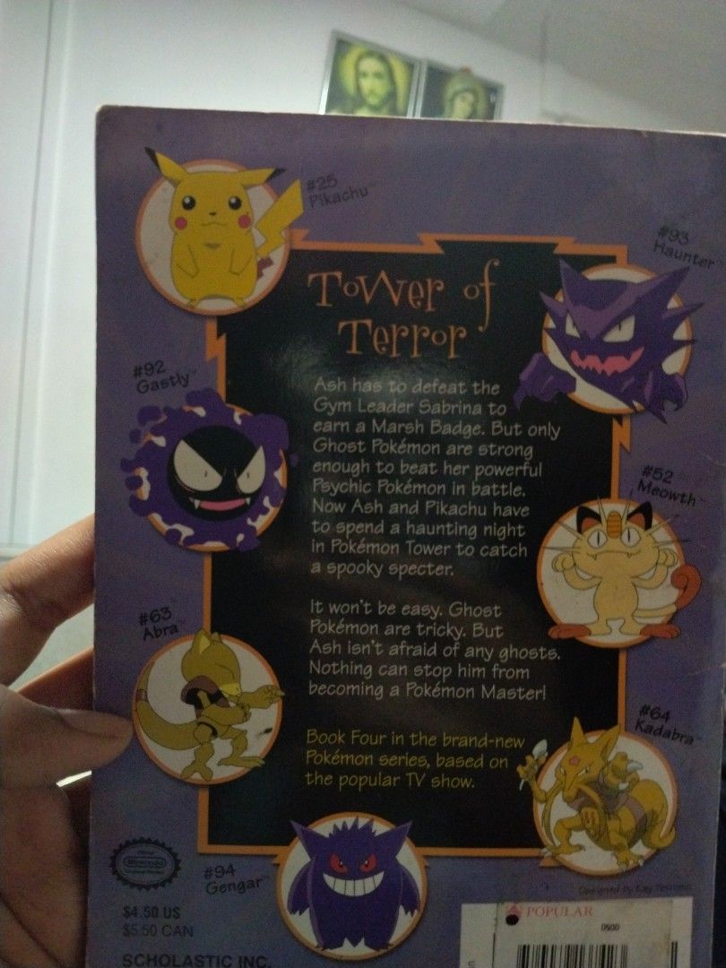 Pokemon Night in the Haunted Tower Book, Hobbies & Toys, Books ...