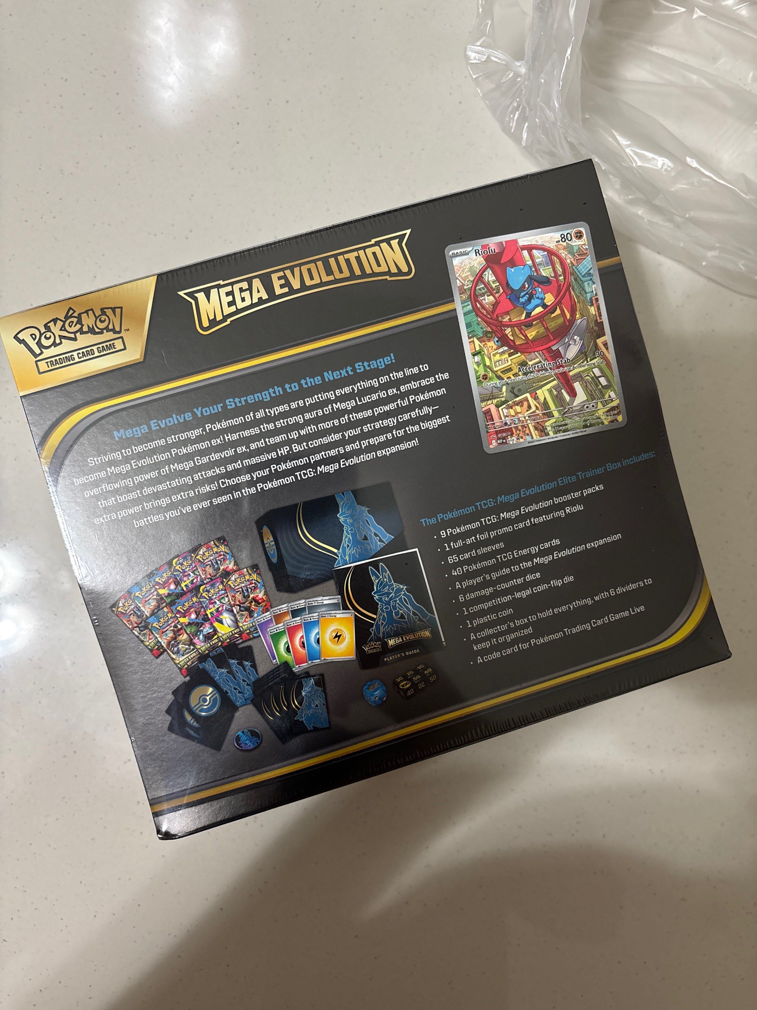 Pokemon TCG Mega Evolution Elite Trainer Box SEALED, Hobbies & Toys ...